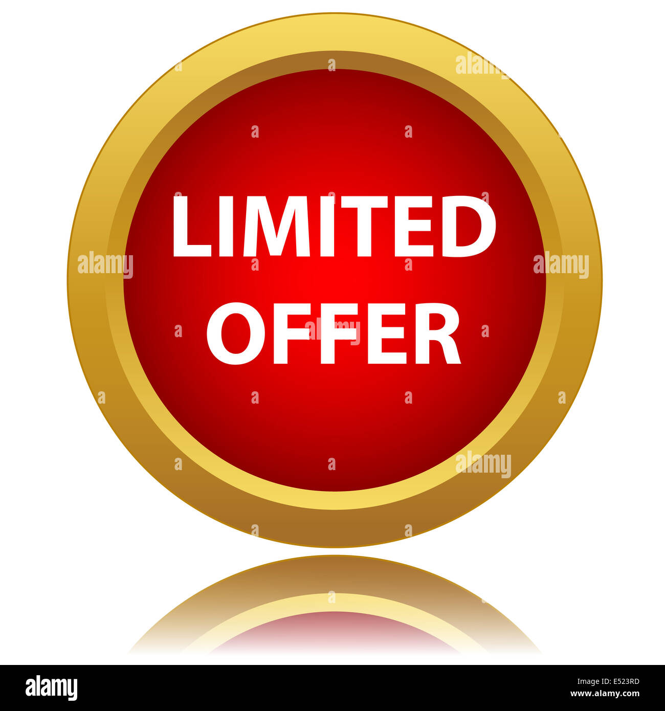 Limited offer icon Stock Photo - Alamy