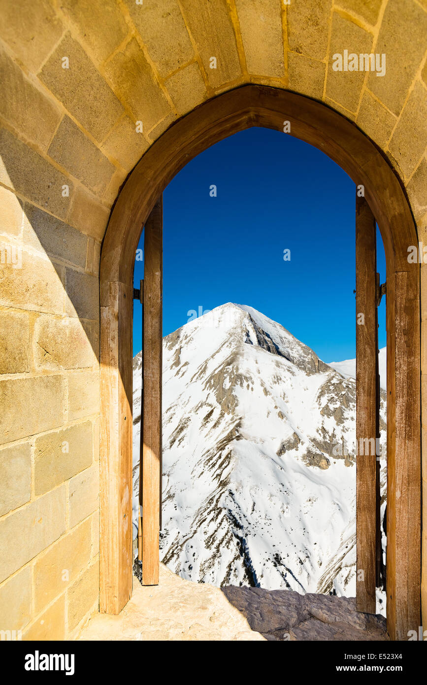 arch in the fortress Stock Photo - Alamy