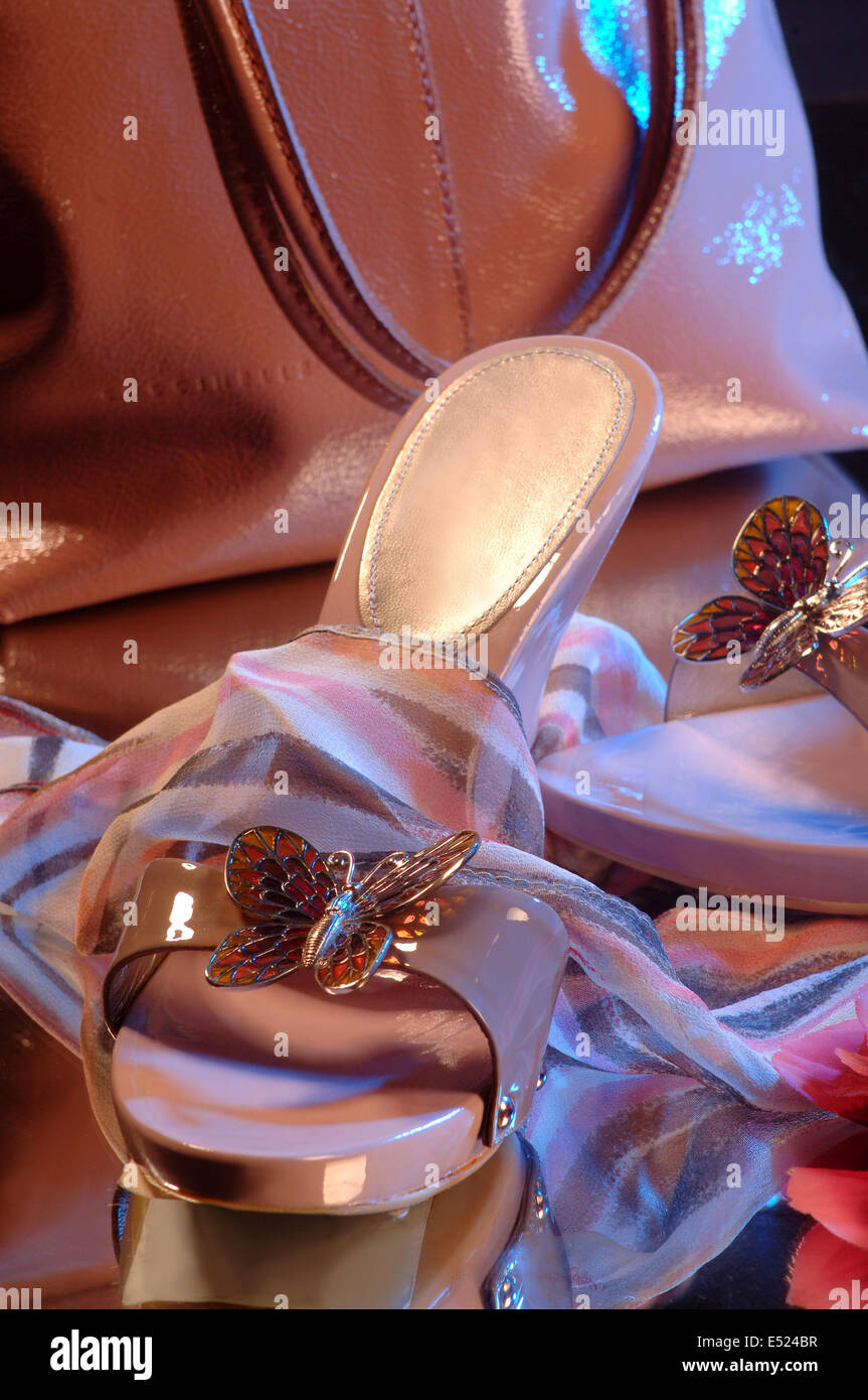 Stylish sandals hi-res stock photography and images - Alamy