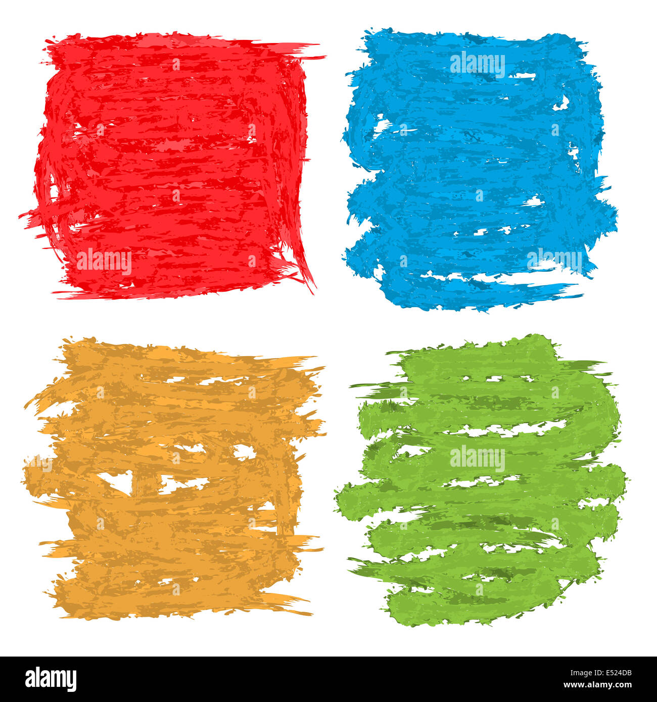 Brush stroke template Cut Out Stock Images & Pictures - Alamy