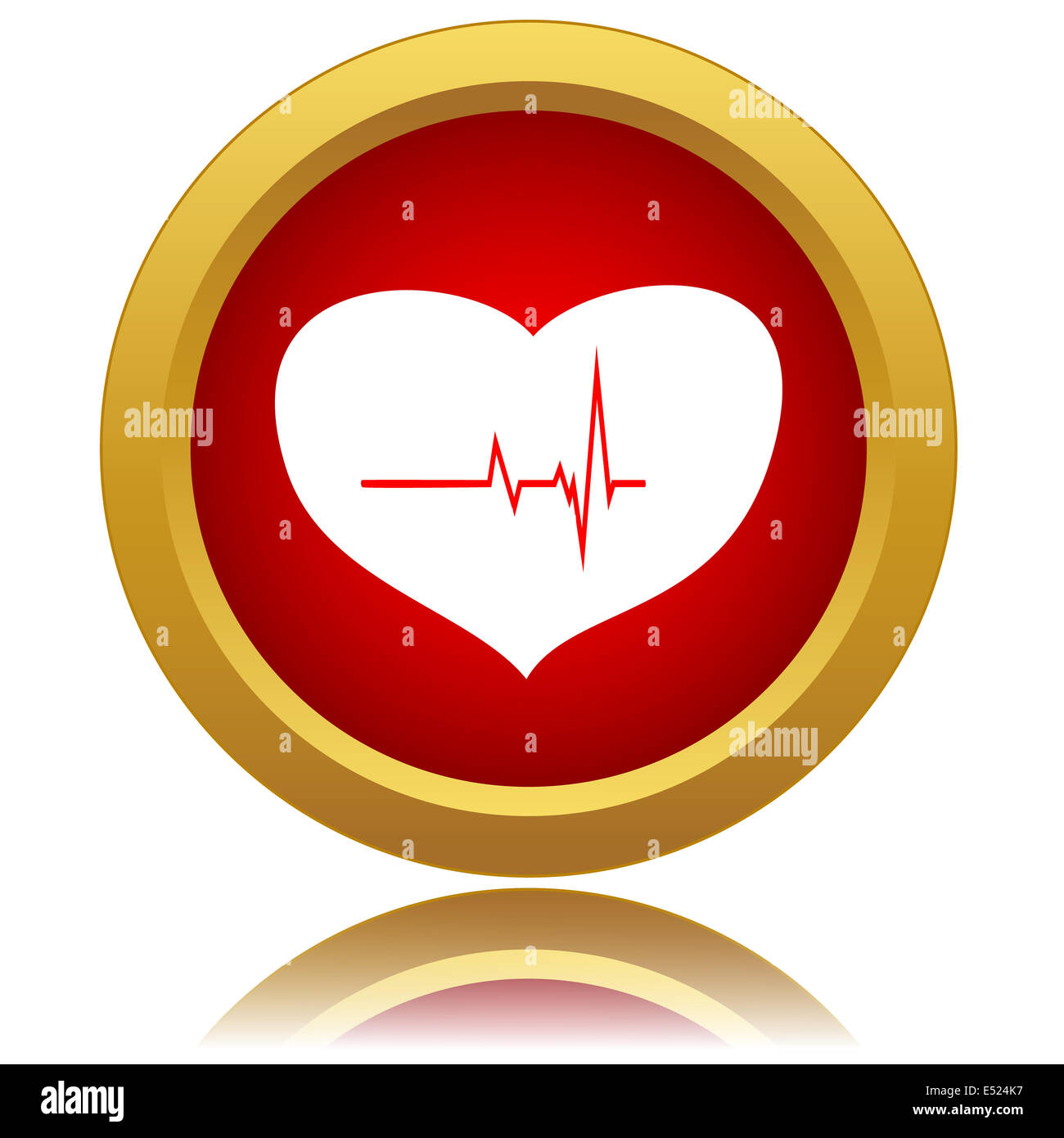Heartbeat icon hi-res stock photography and images - Alamy