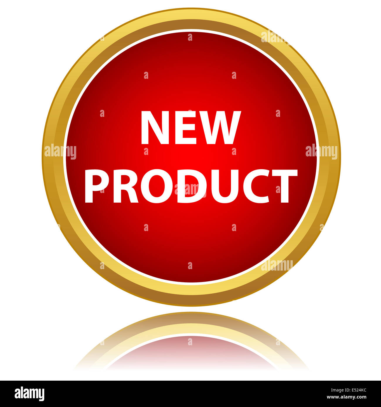 New product icon Stock Photo - Alamy