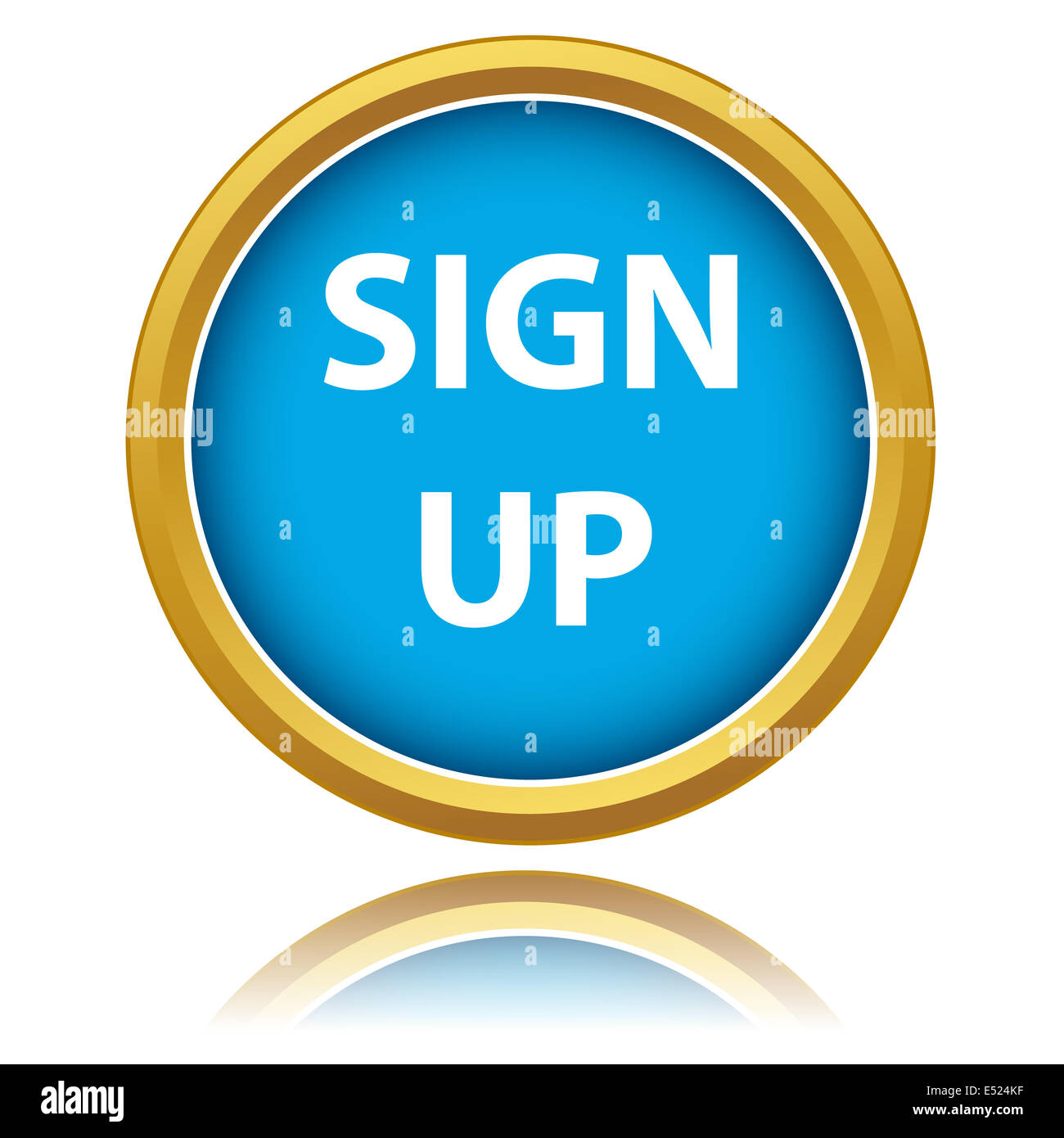Sign up button Stock Photo - Alamy