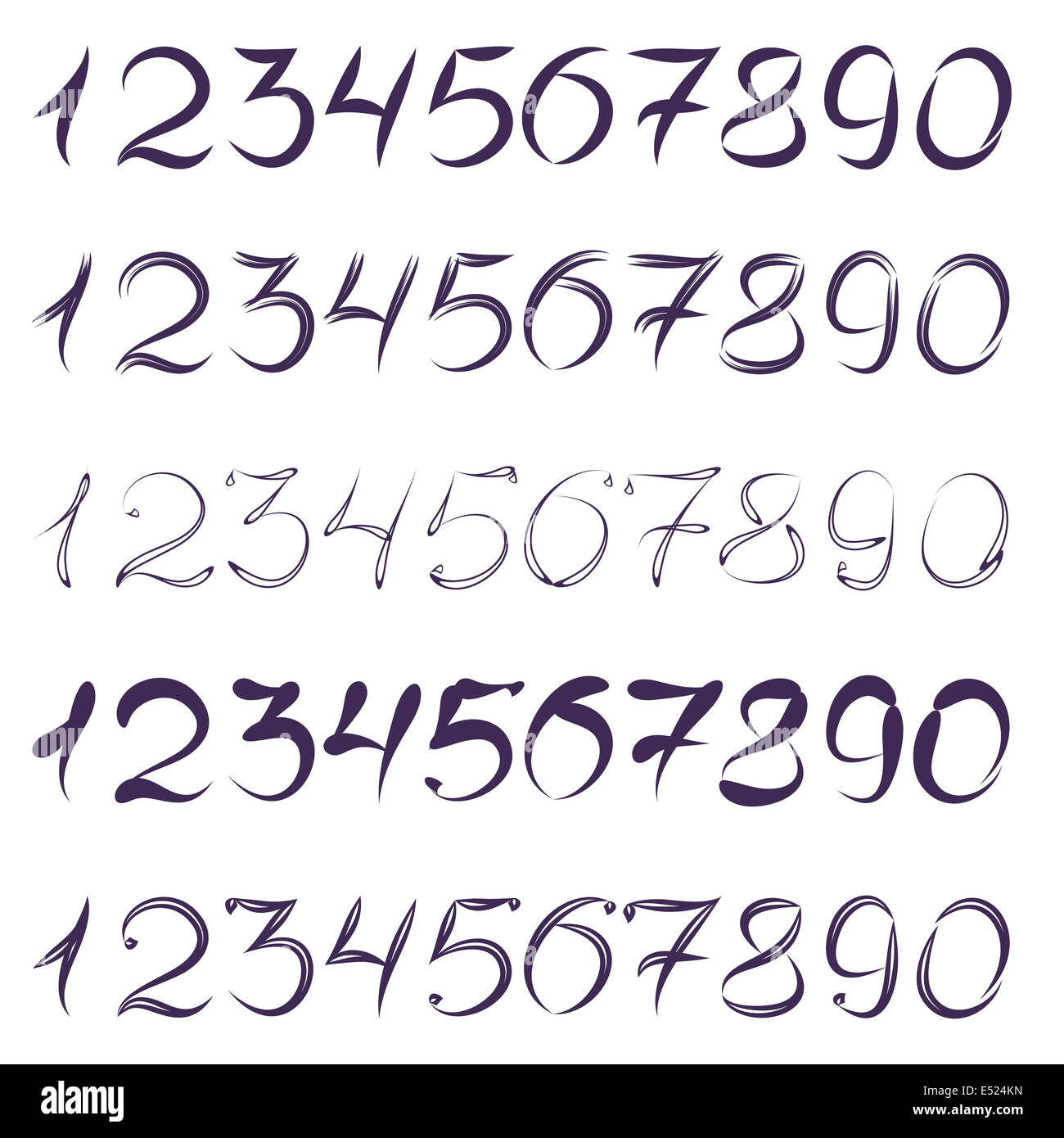 Numbers 0 to 10 hi-res stock photography and images - Alamy