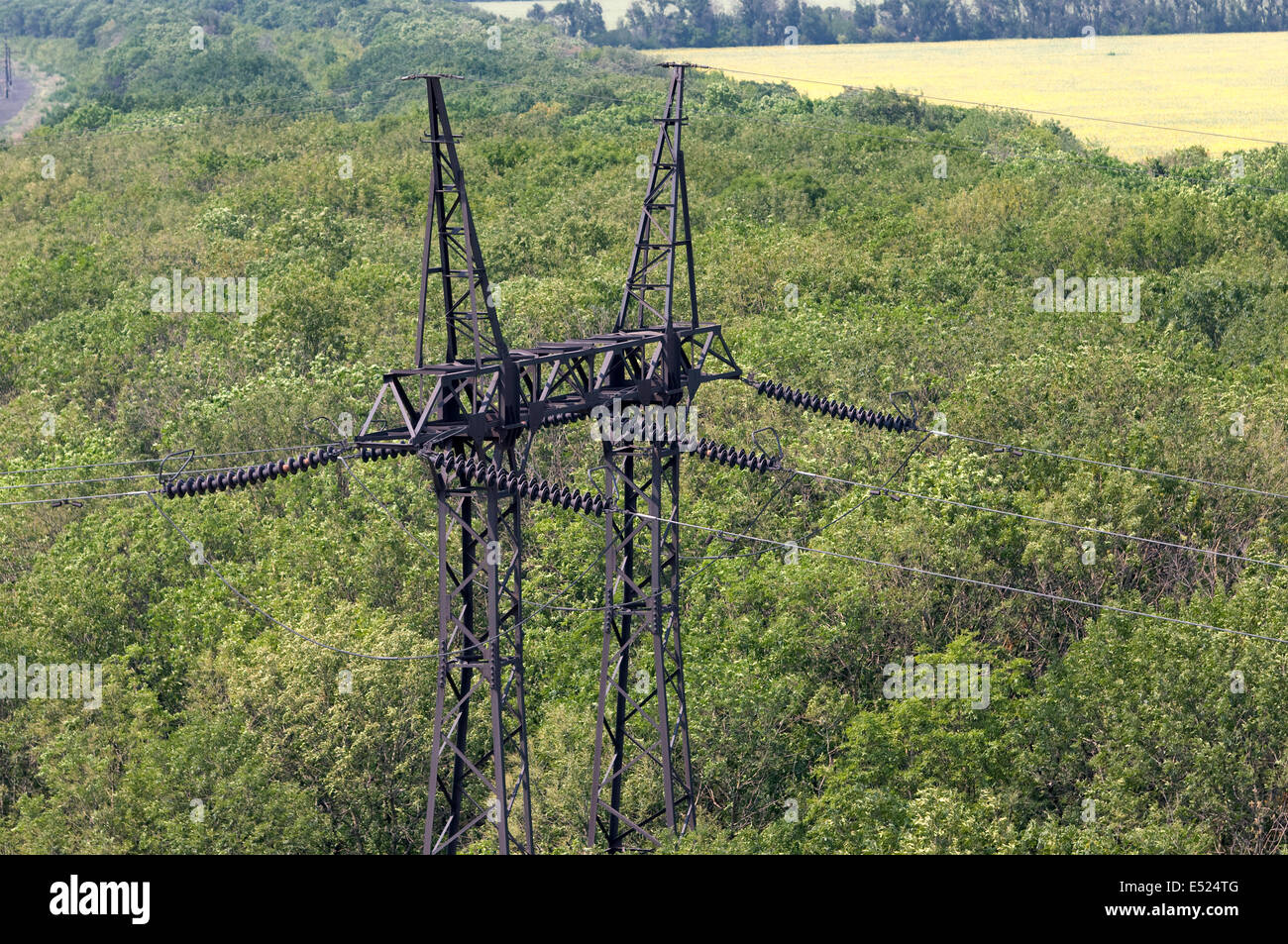 Trunk transmission line hi-res stock photography and images - Alamy