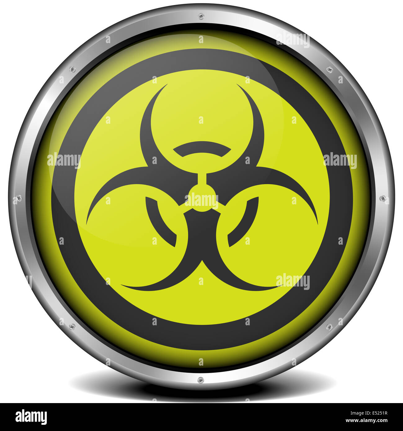 Biohazard icon hi-res stock photography and images - Alamy