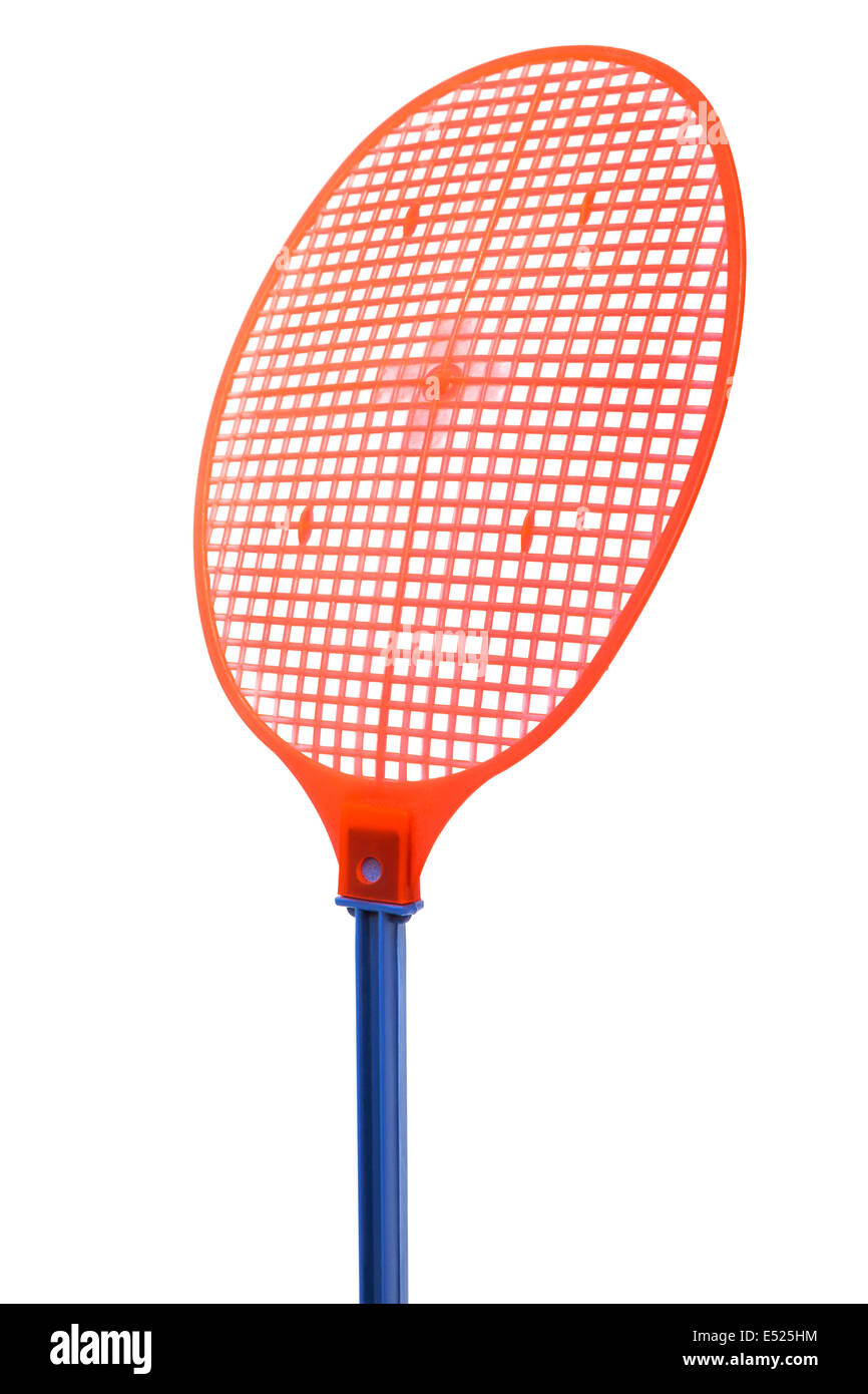 red fly swatter Stock Photo - Alamy
