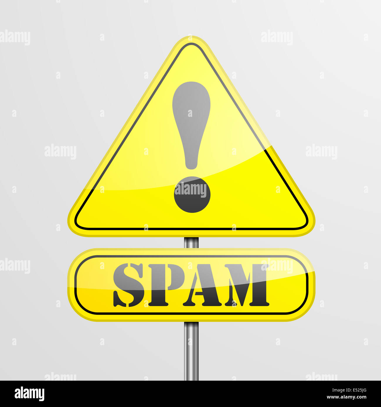Spam symbol hi-res stock photography and images - Alamy