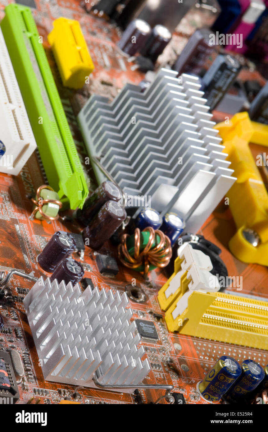 chip for a computer Stock Photo - Alamy