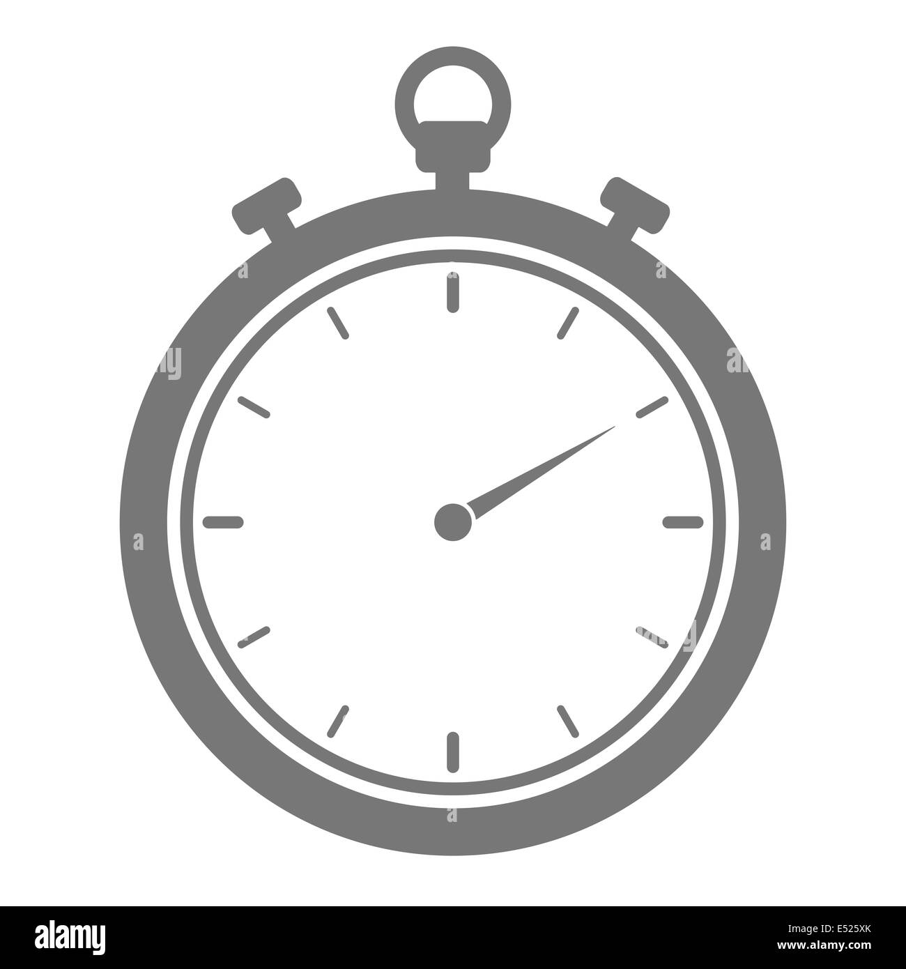 Silver stopwatch hi-res stock photography and images - Alamy