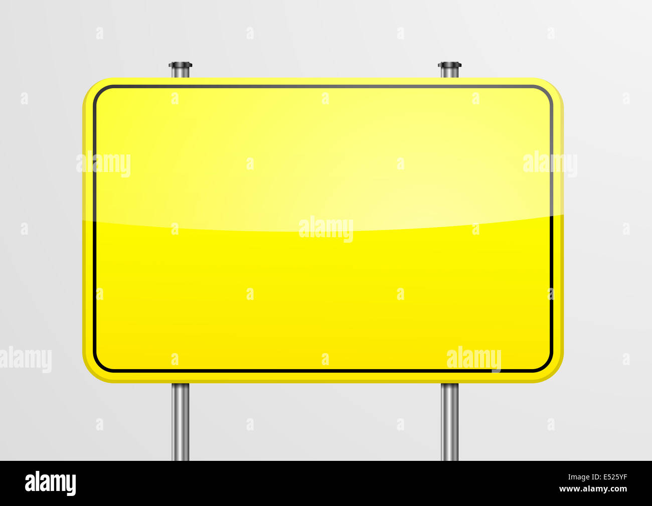 Empty roadsign hi-res stock photography and images - Alamy