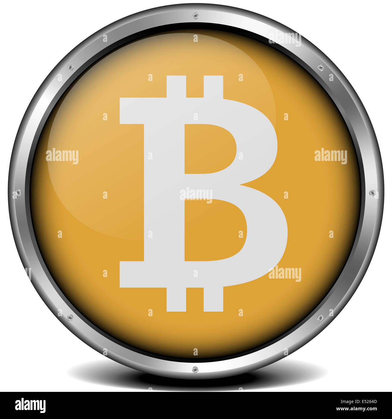 Bitcoin icon hi-res stock photography and images - Alamy