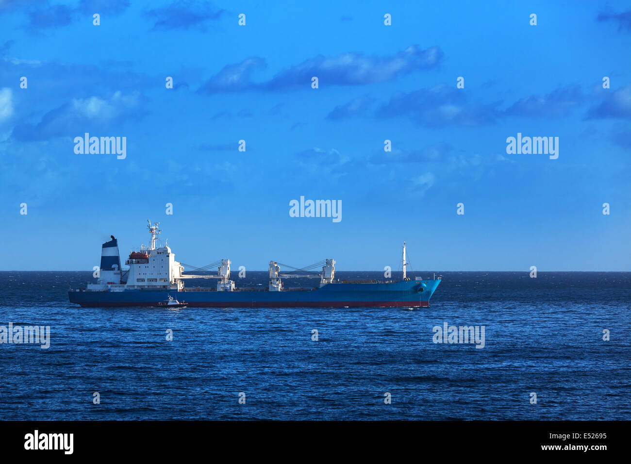 a cargo ship Stock Photo - Alamy