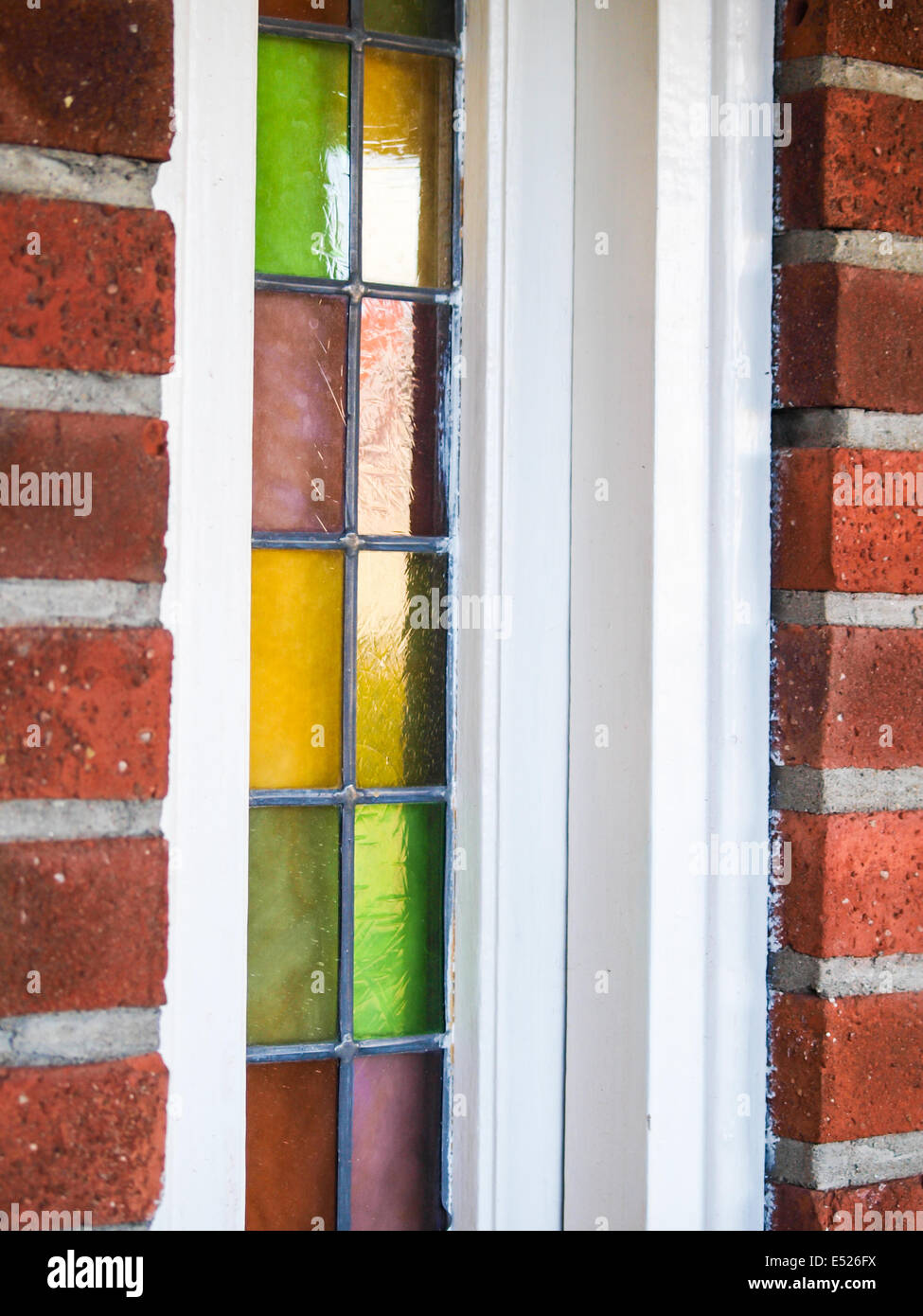 Colored glass window Stock Photo - Alamy