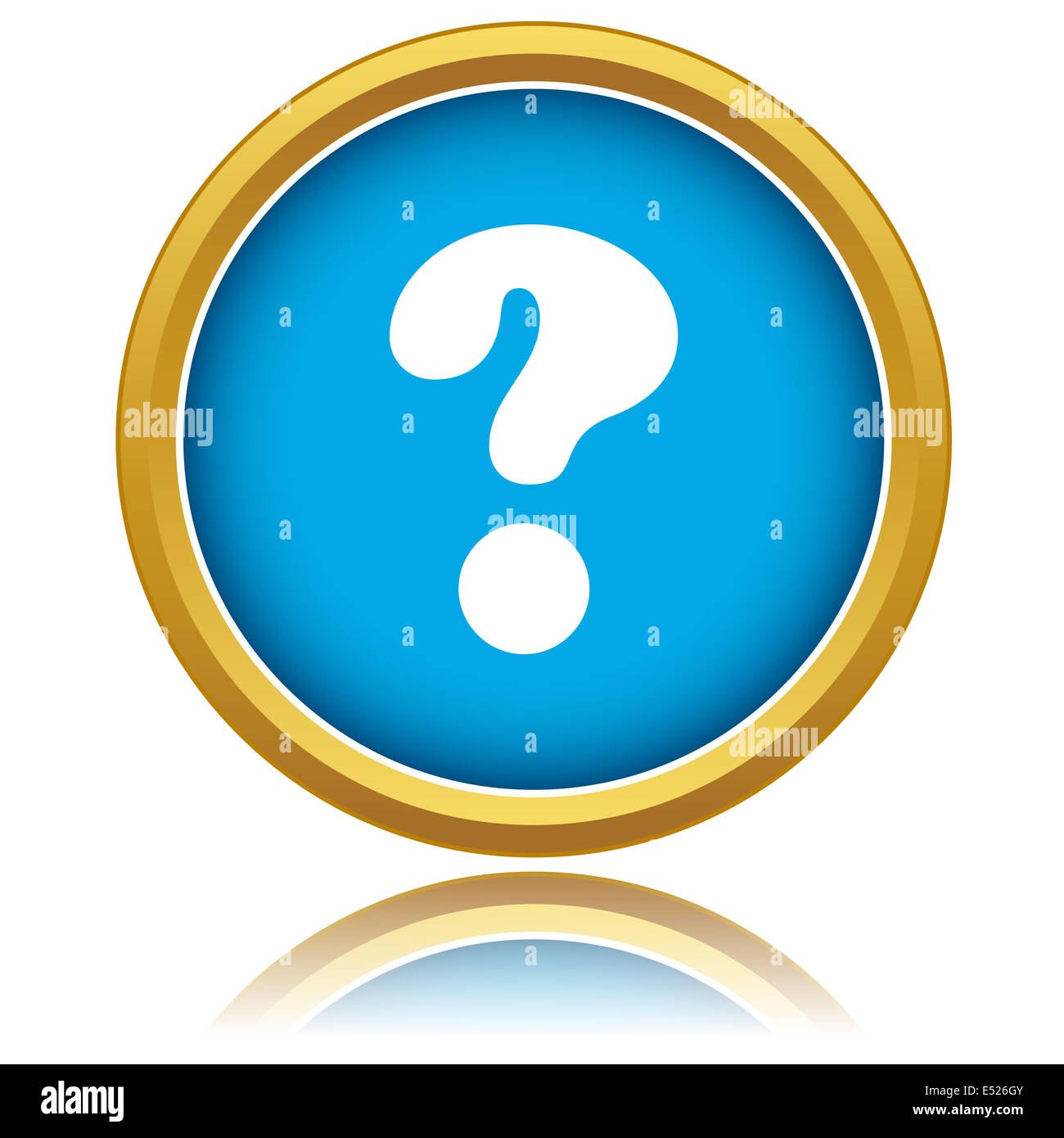 Question icon Stock Photo - Alamy