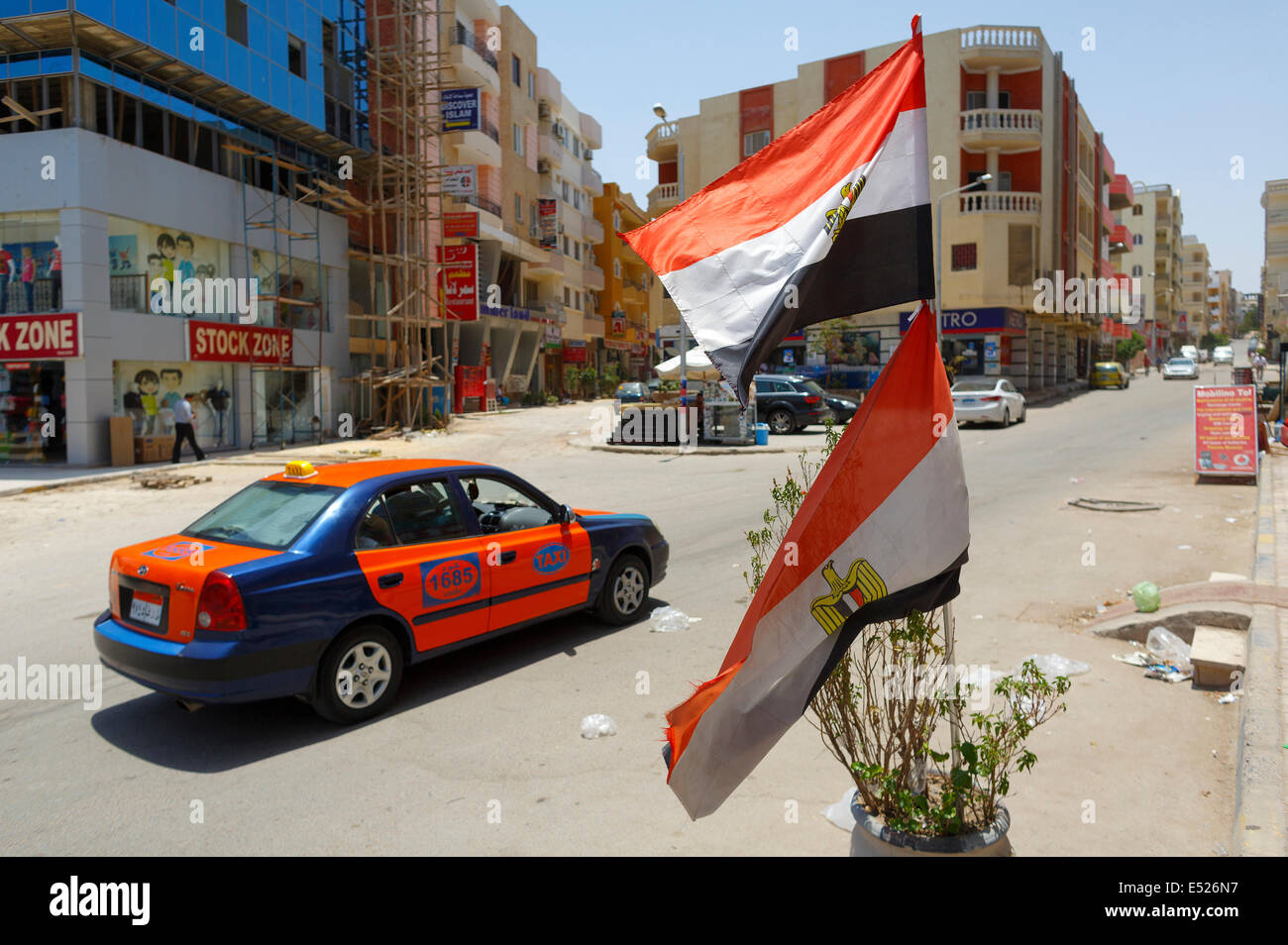 Sakkala - newer center of Hurghada, Egypt, July 1st, 2014. (CTK Photo ...