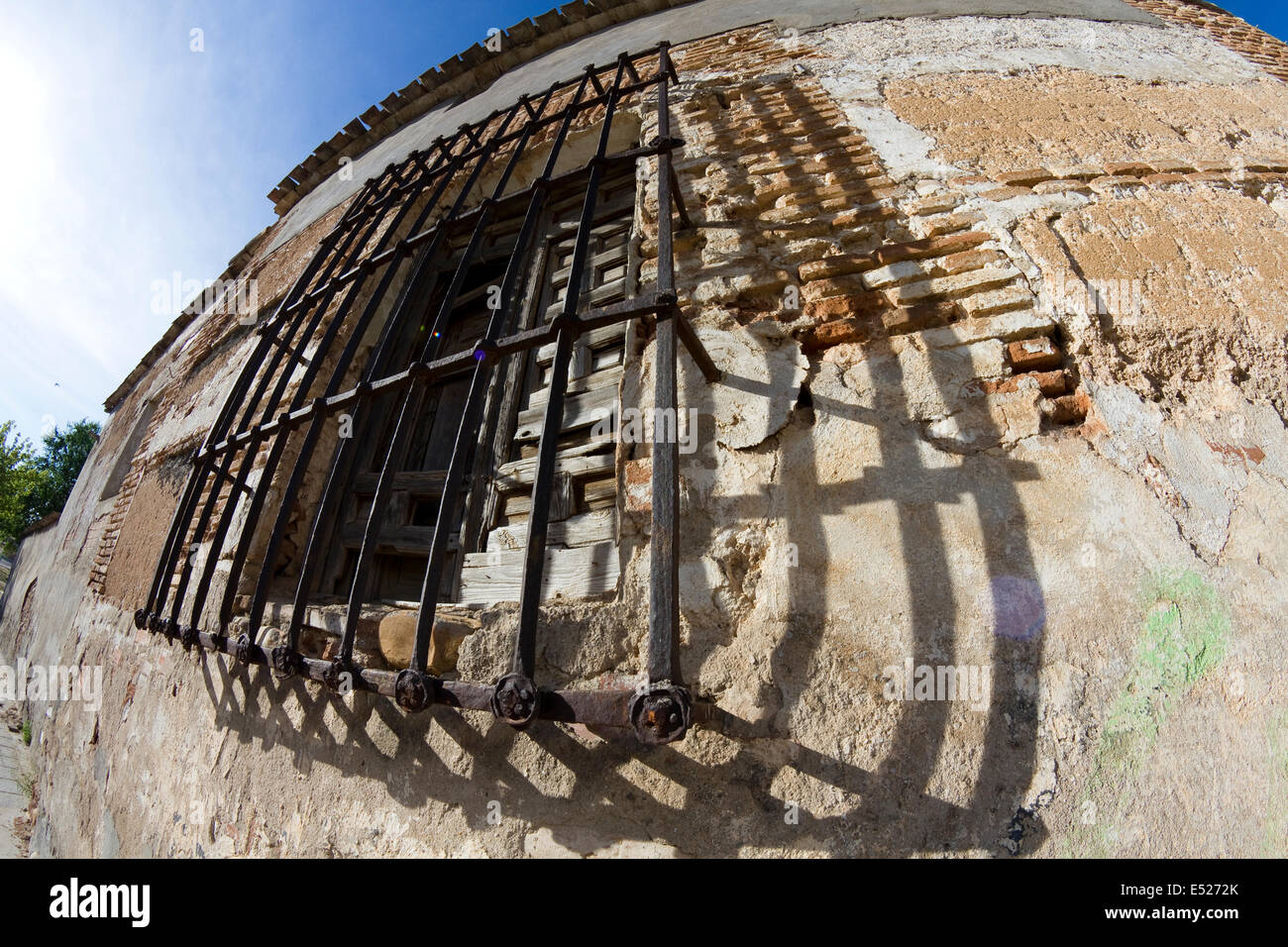 Street with houses made of mud, rural town Stock Photo - Alamy