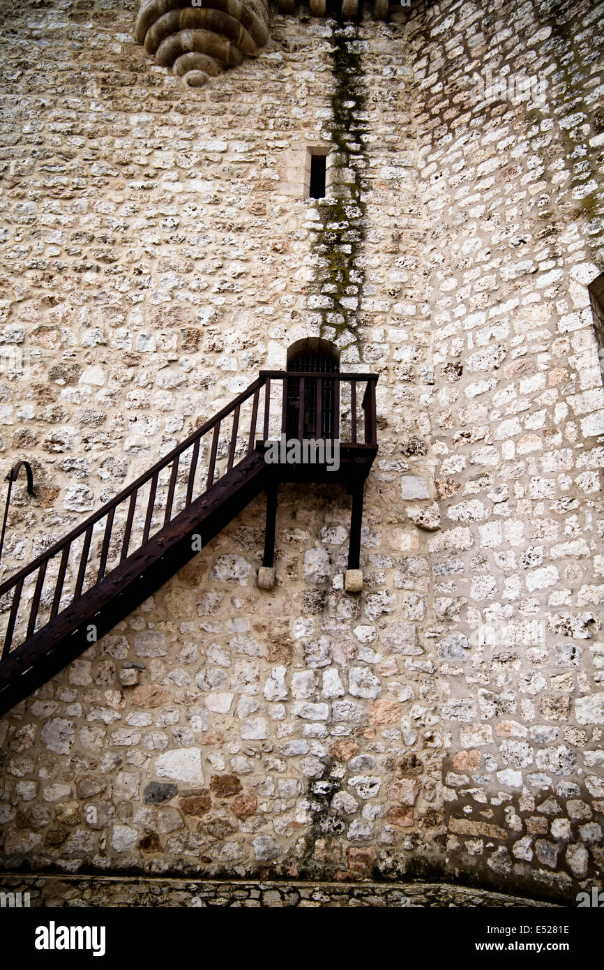 Torija´s Castle in Spain, medieval building Stock Photo - Alamy