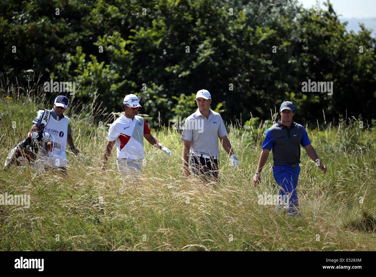L r daisuke shindo spieth usa hi-res stock photography and images - Alamy