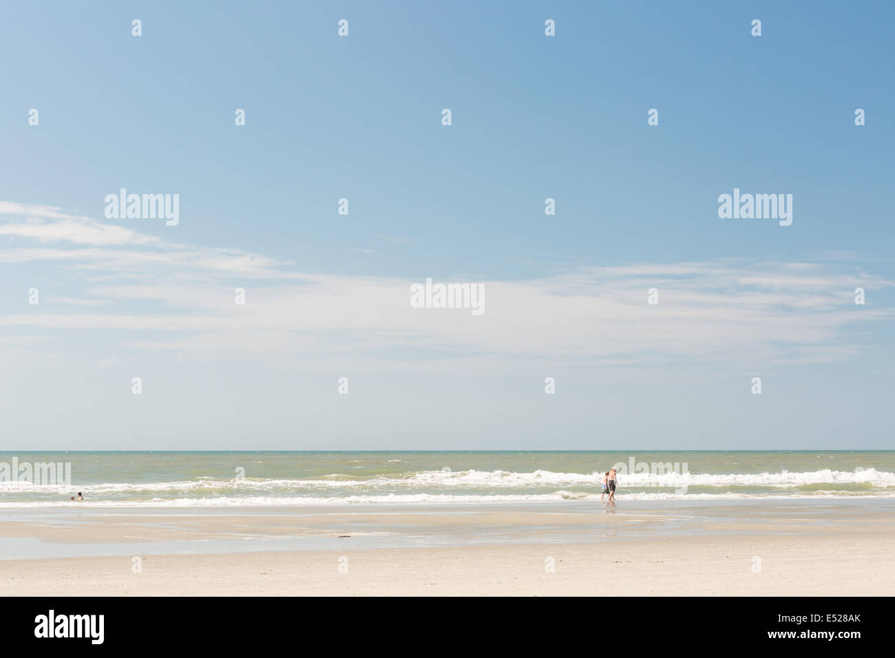 Typical summer day in Myrtle Beach Stock Photo - Alamy