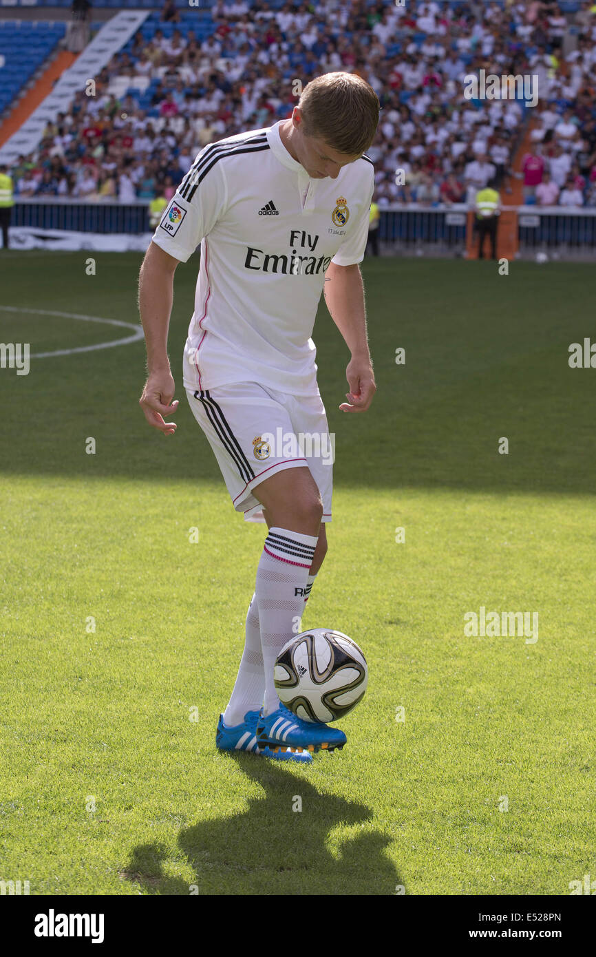 Madrid, Spain. 17th July, 2014. Real Madrid's new signing German ...