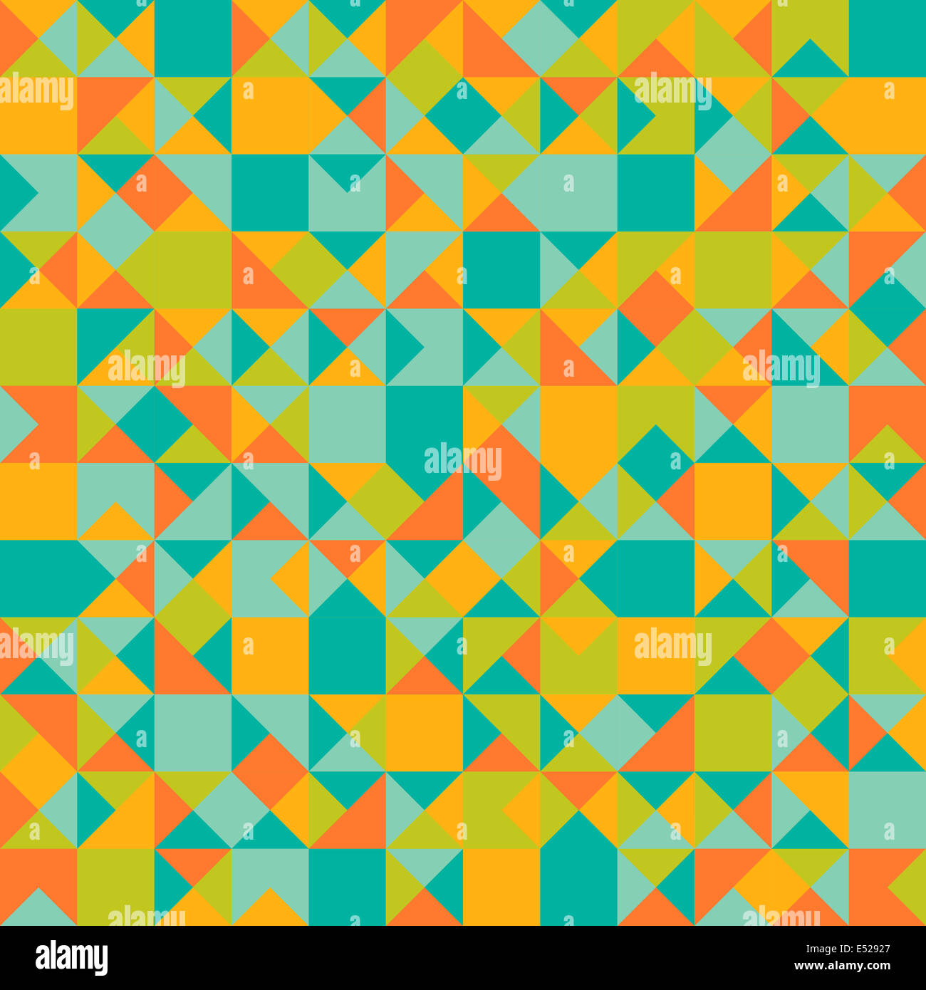 Retro pattern of geometric shapes Stock Photo - Alamy