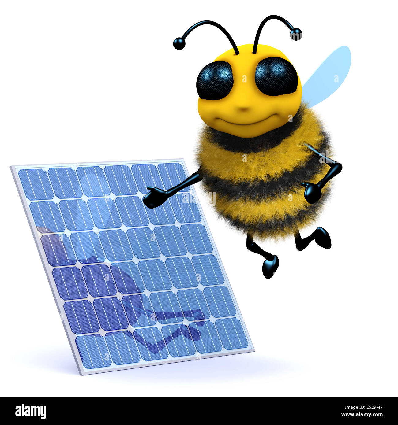 Cartoon illustration energy solar panel Cut Out Stock Images & Pictures ...