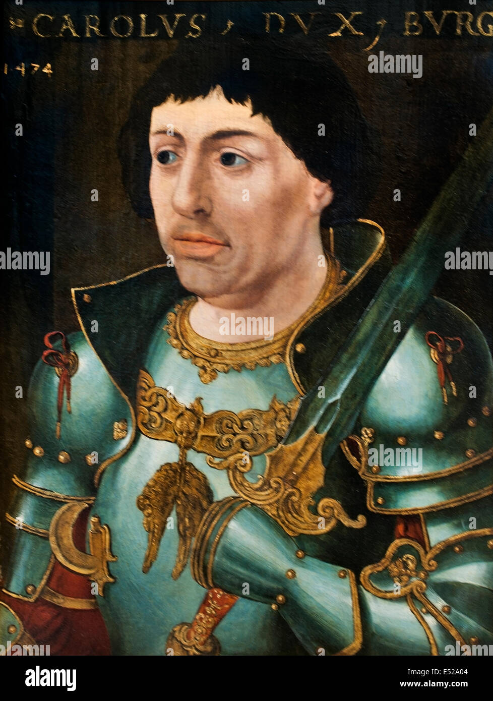 Portrait of, Charles the Bold, Duke of Burgundy, (1433-1477) ,Dijon ...