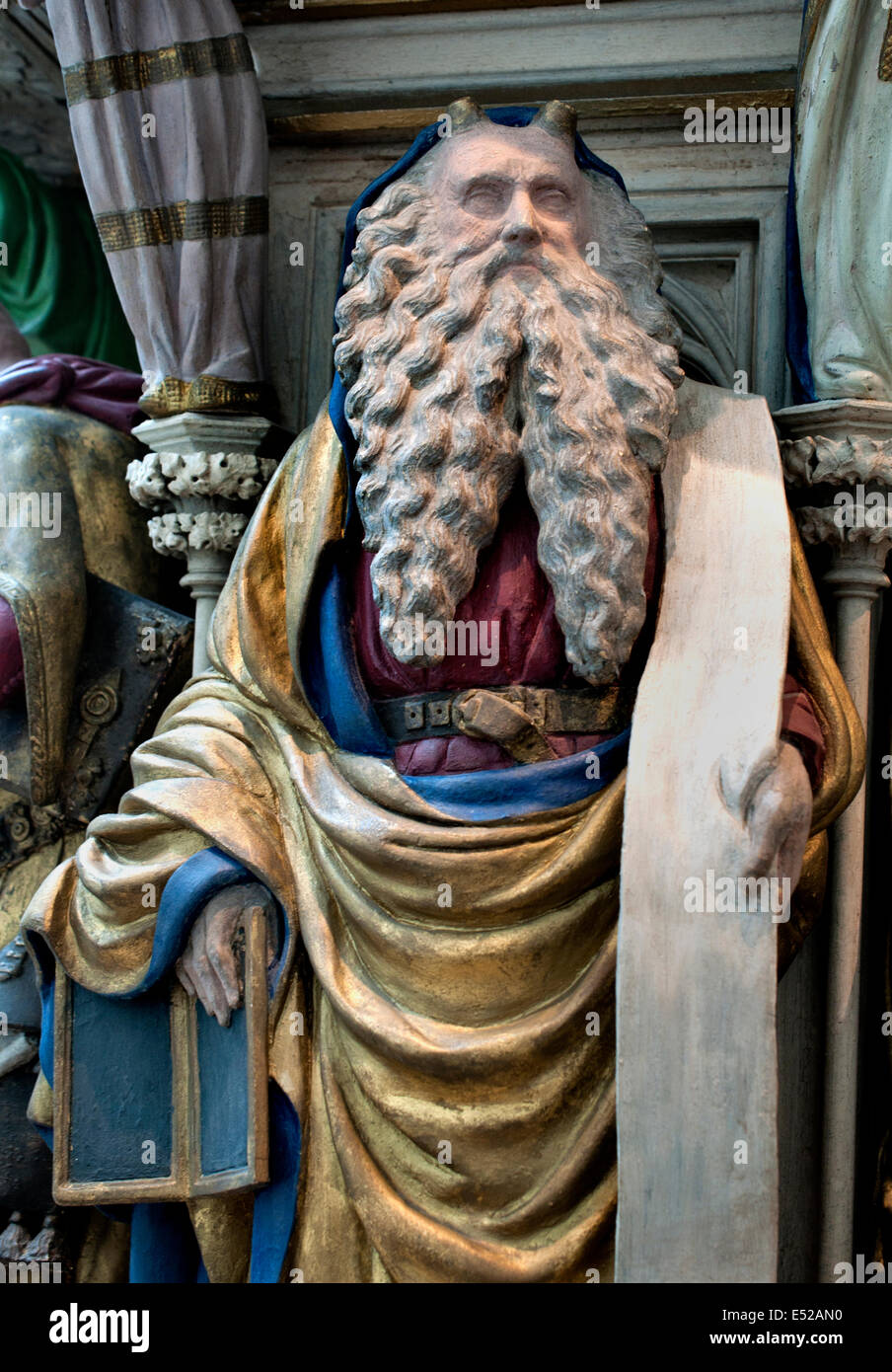 Well of Moses 1395–1403 burial site Philip the Bold - Philip II Duke of ...