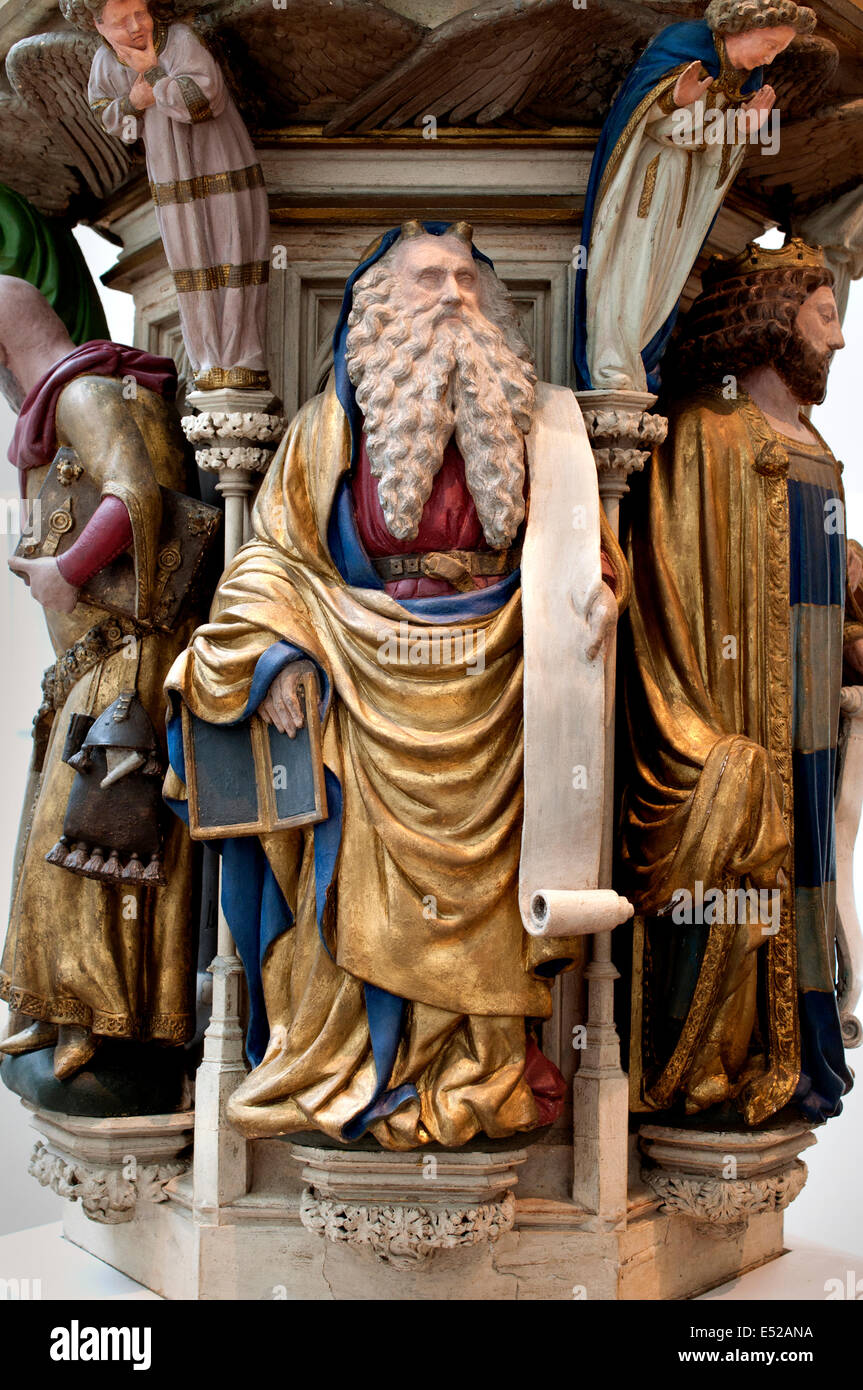 Well of Moses 1395–1403 burial site Philip the Bold - Philip II Duke of ...