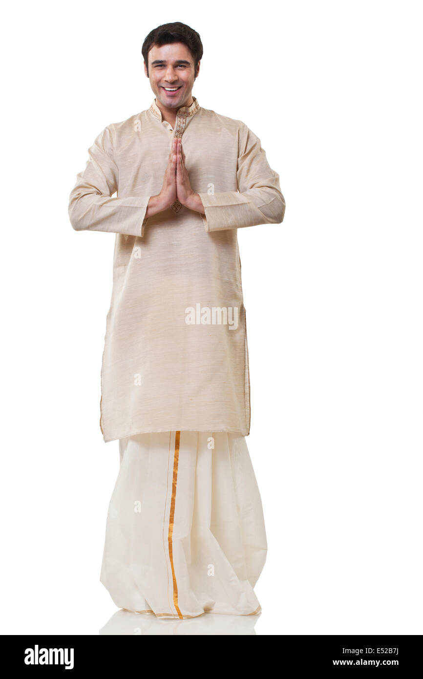 Bengali man greeting hi-res stock photography and images - Alamy