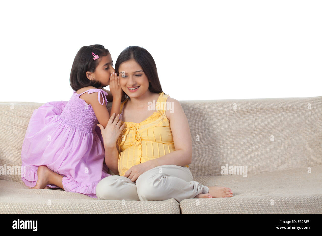 Child confiding in adult hi-res stock photography and images - Alamy