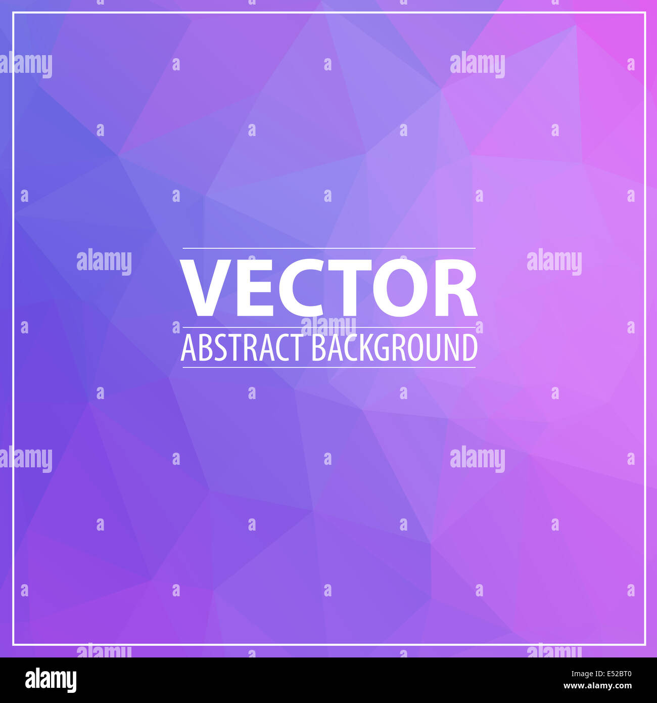 Abstract triangle violet and pink background, vector illustration Stock ...