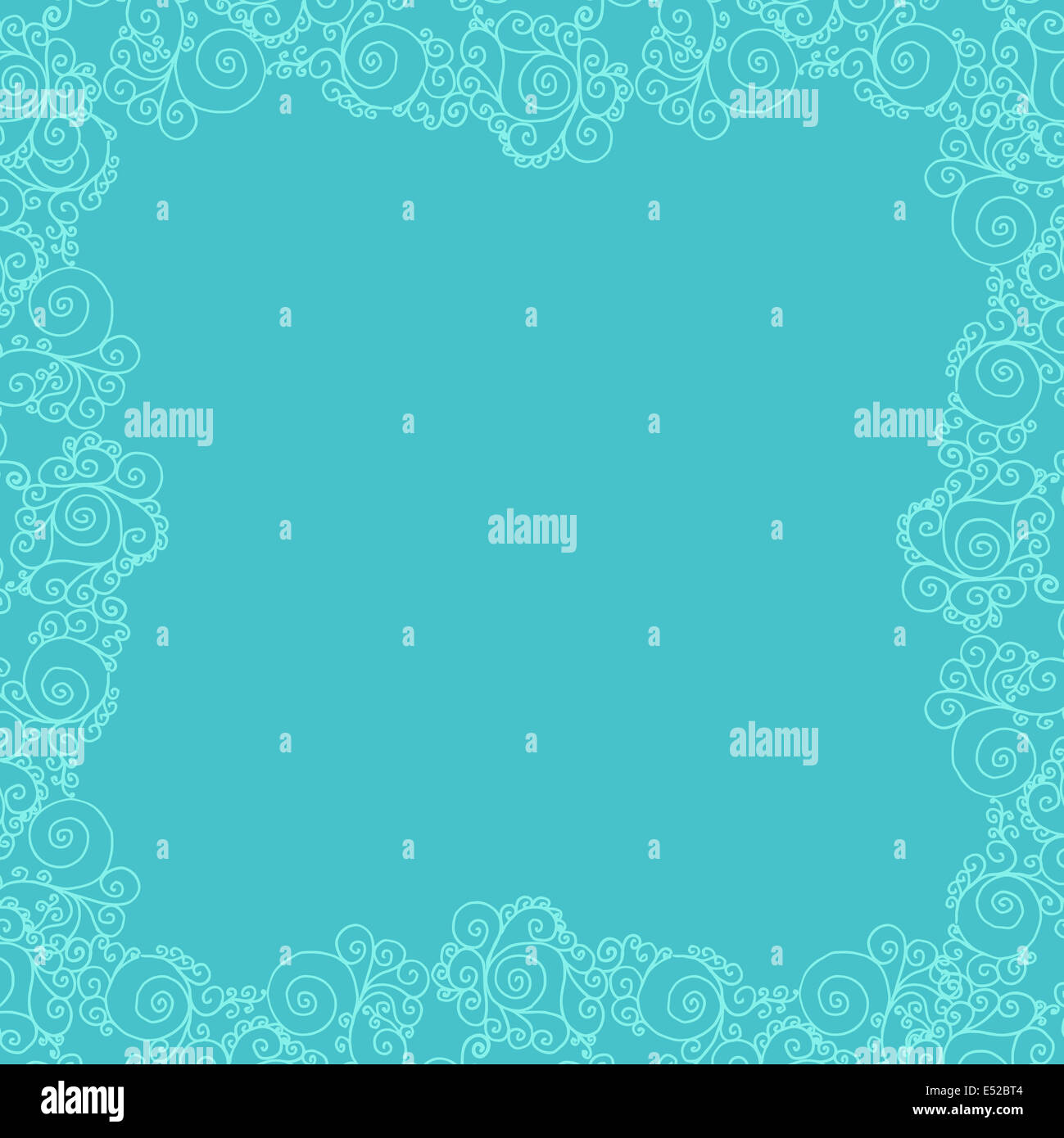 Curly border hi-res stock photography and images - Alamy