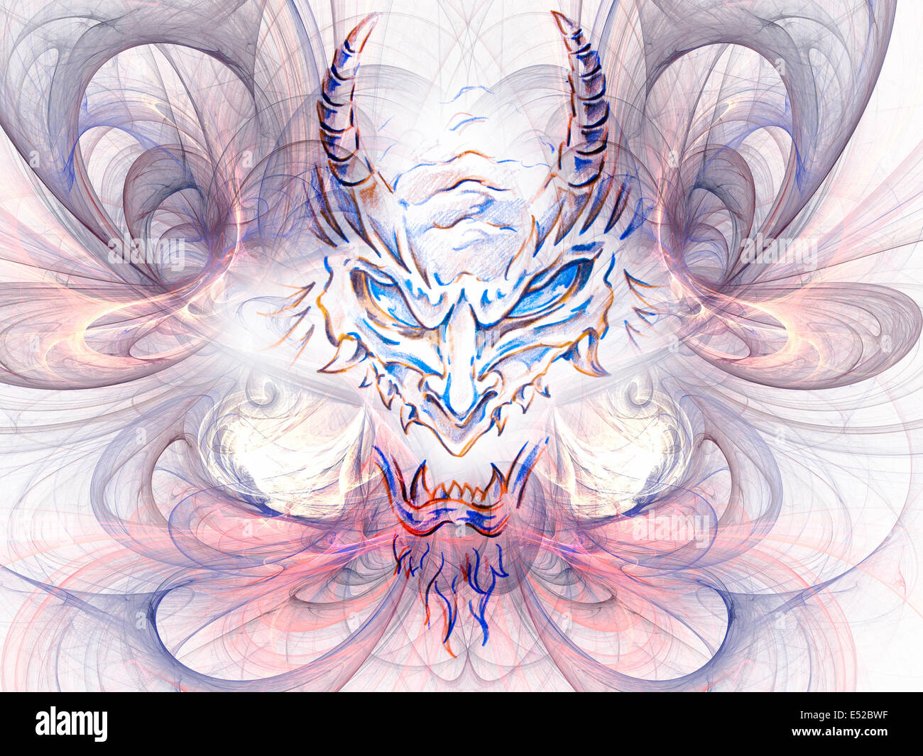 Illustration over white background with vivid colors Stock Photo - Alamy