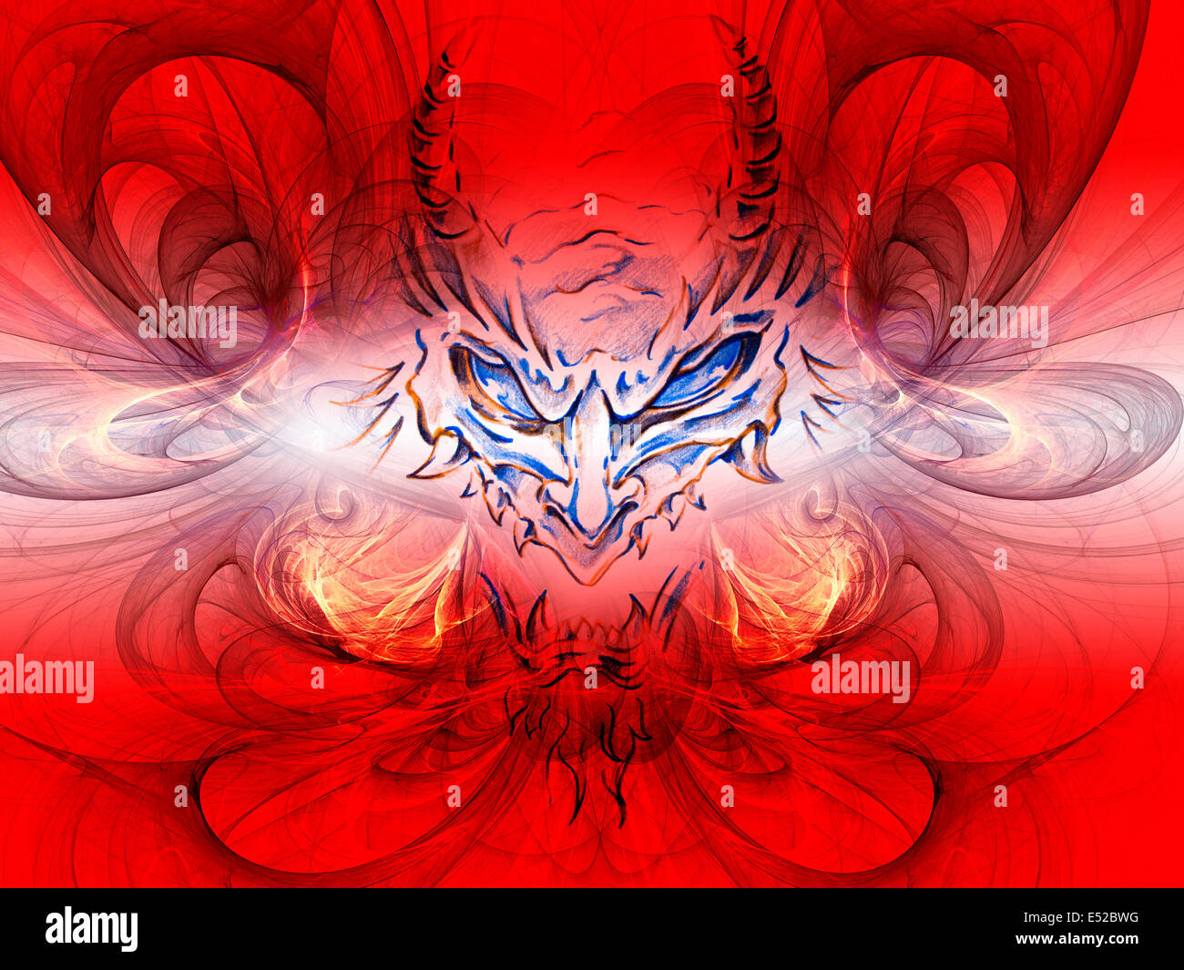 Illustration over white background with vivid colors Stock Photo - Alamy