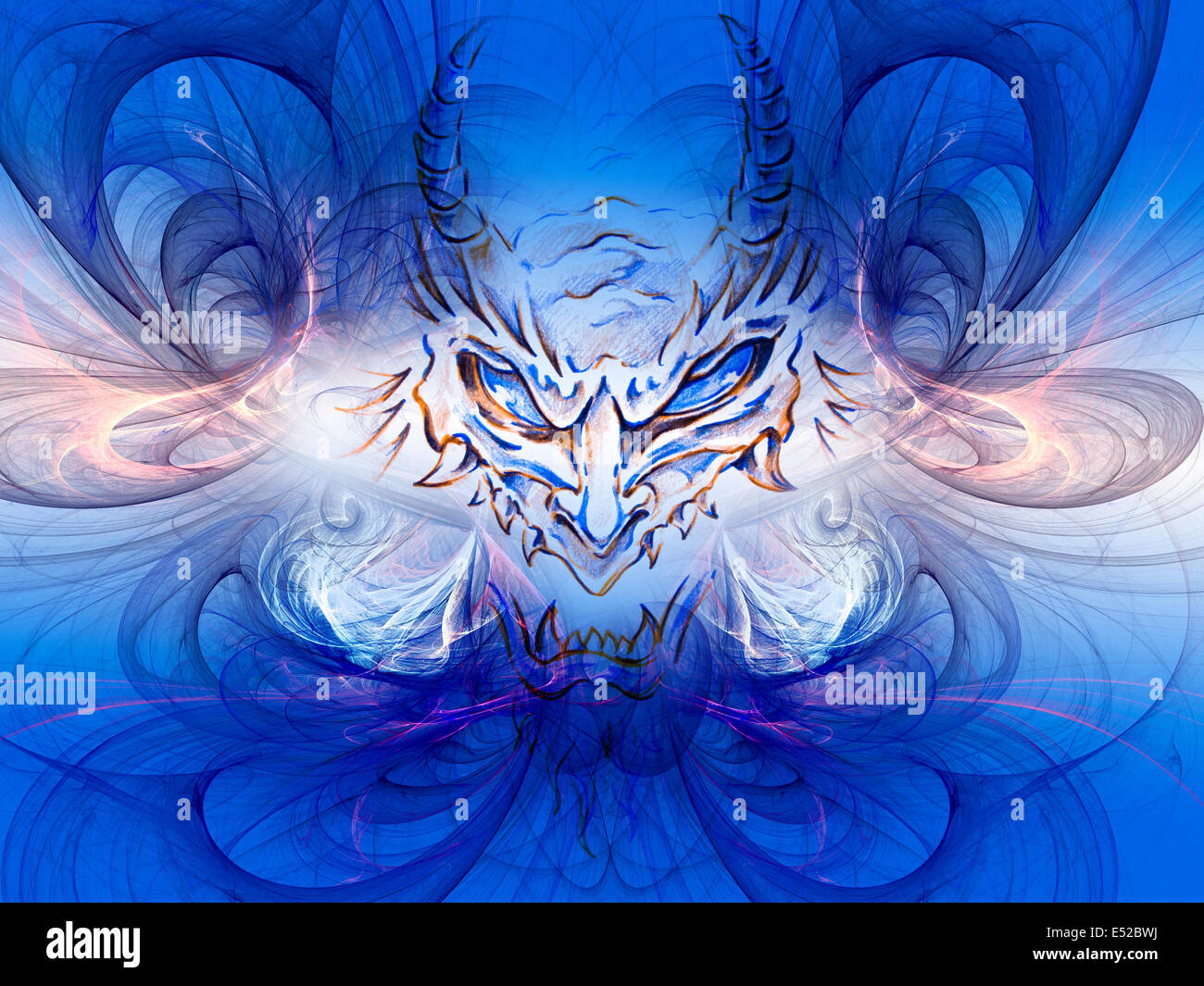 Illustration over white background with vivid colors Stock Photo - Alamy