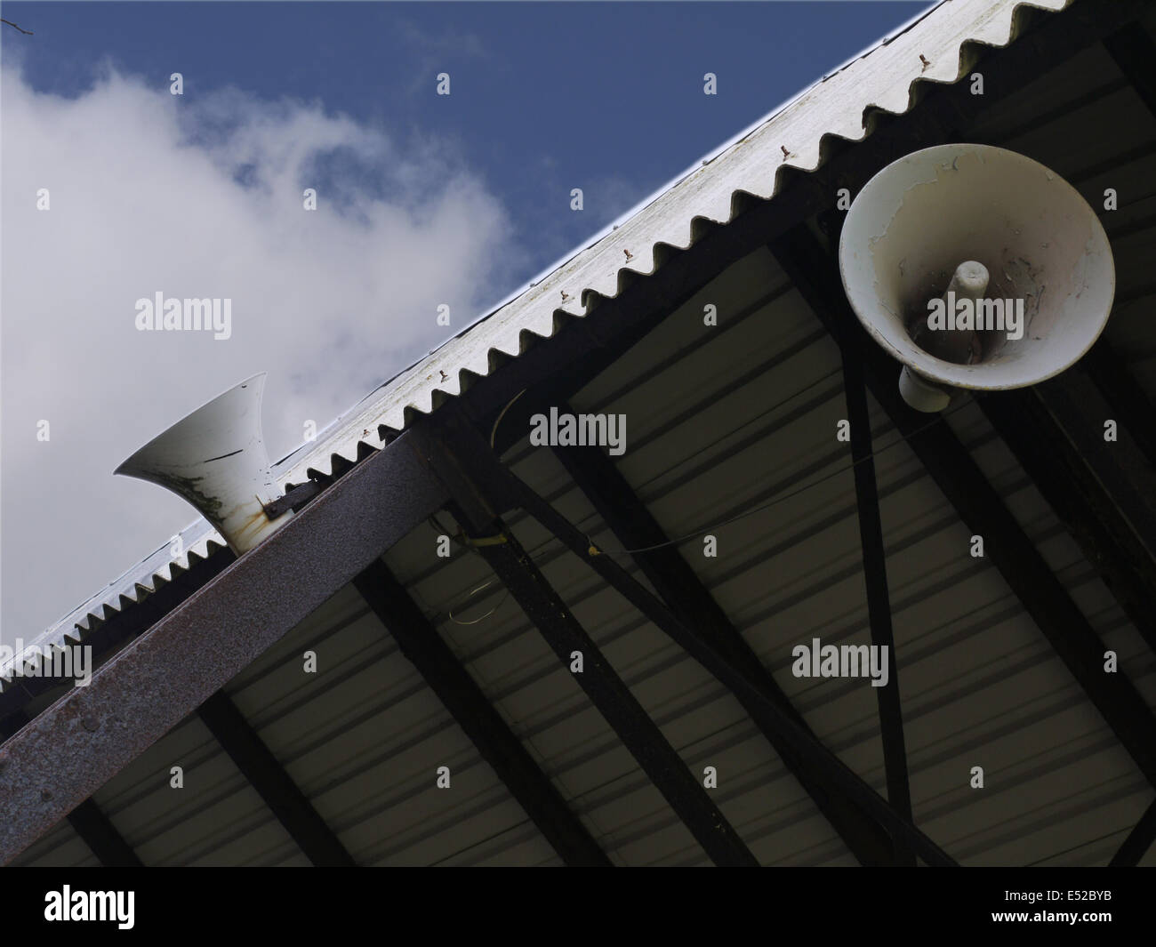 Public address system hi-res stock photography and images - Alamy