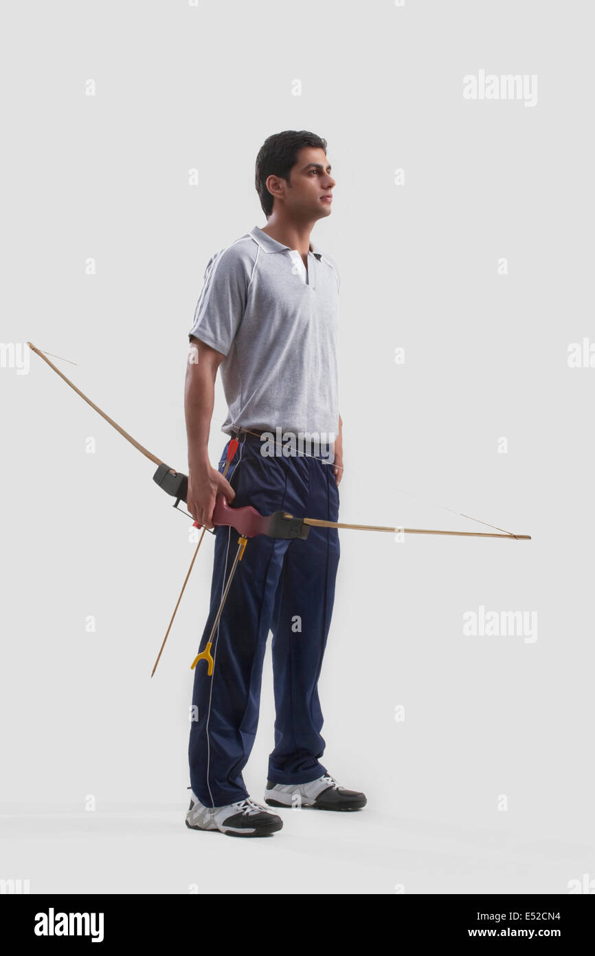 Archer man full length hi-res stock photography and images - Alamy