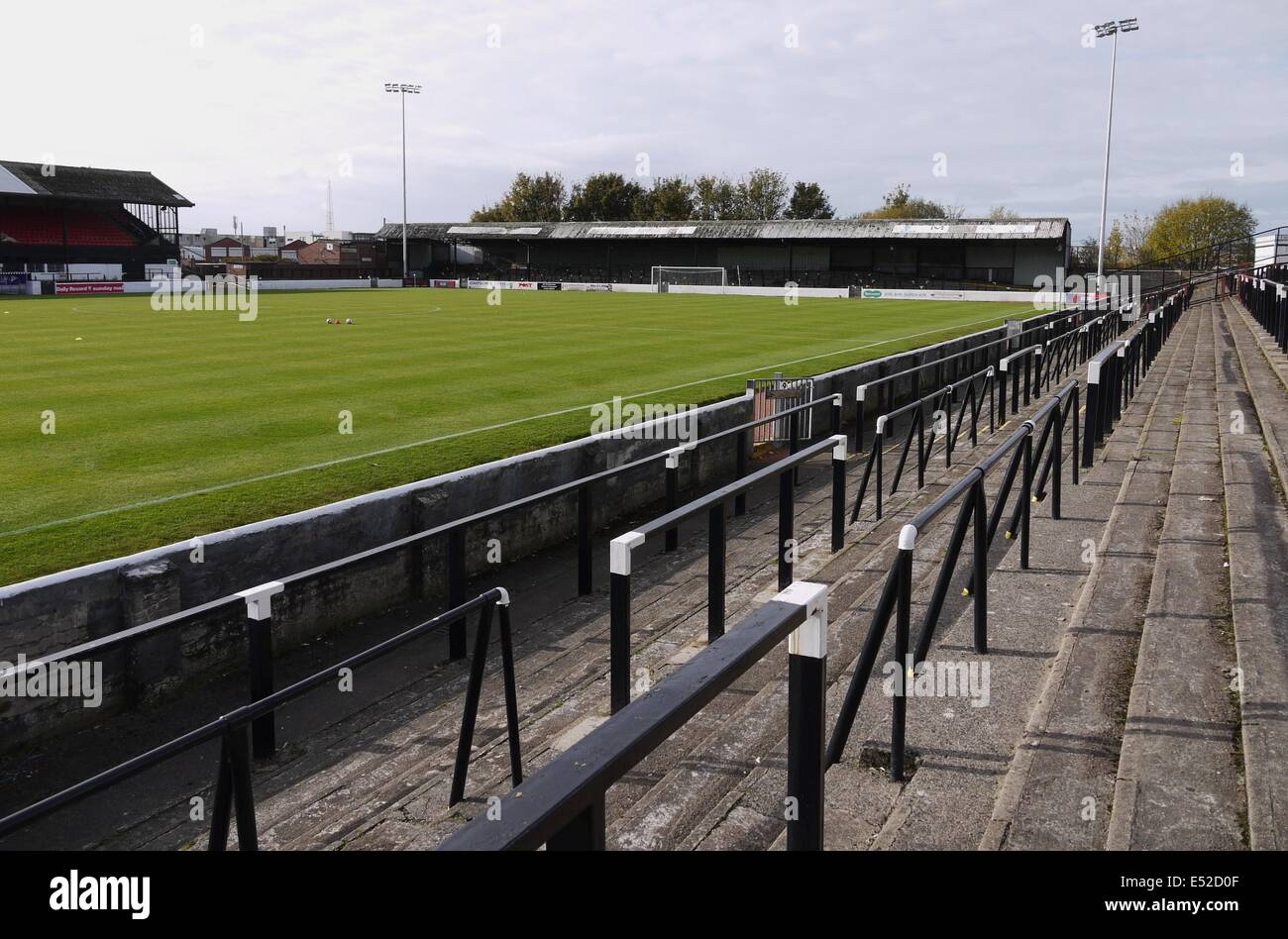 Somerset Park, Ayr. Home of Ayr United FC Stock Photo - Alamy