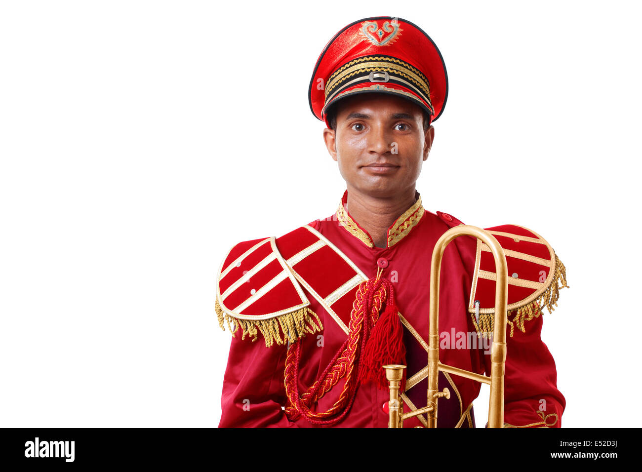 Portrait of a bandmaster Stock Photo - Alamy