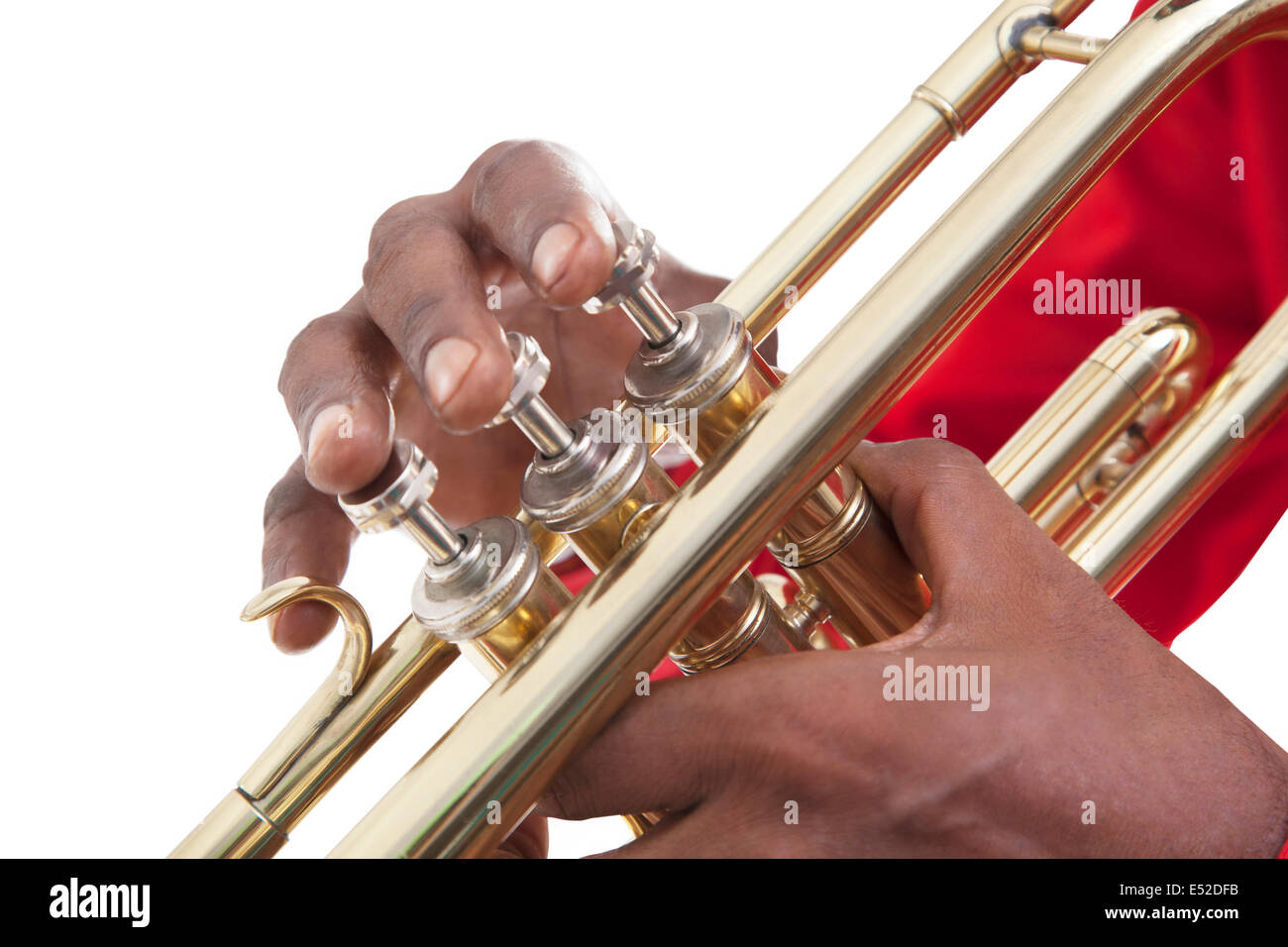 Hands and trumpet hi-res stock photography and images - Alamy
