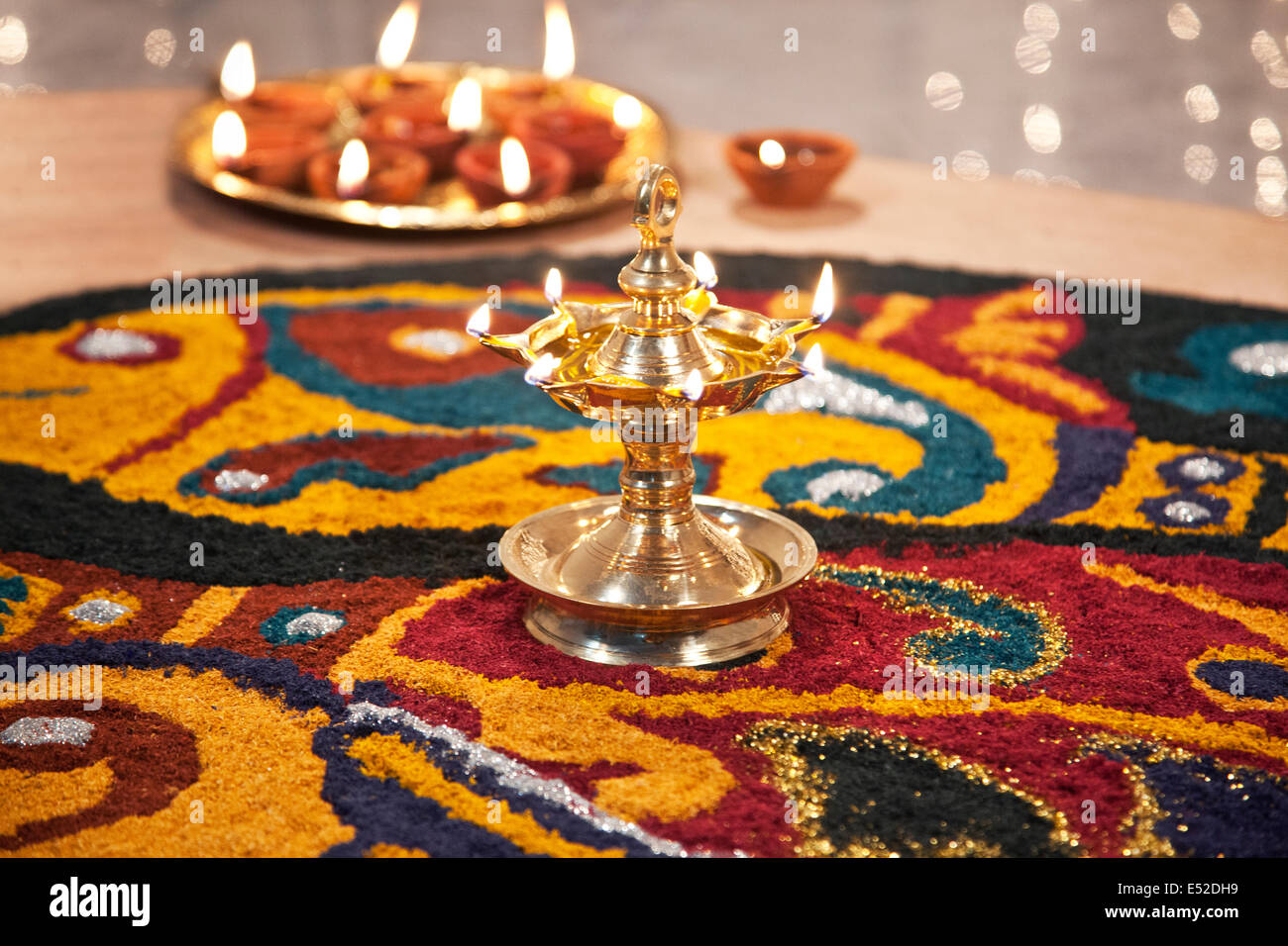 Rangoli hi-res stock photography and images - Alamy