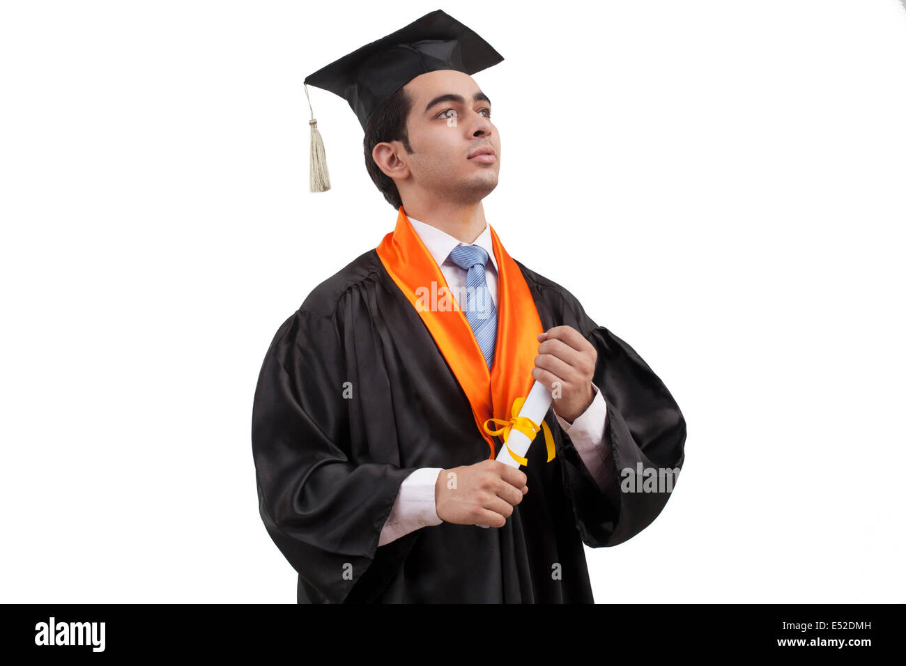 Indian boy graduation degree hi-res stock photography and images - Alamy