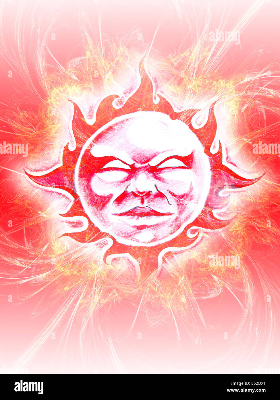 Illustration over white background with vivid colors Stock Photo - Alamy