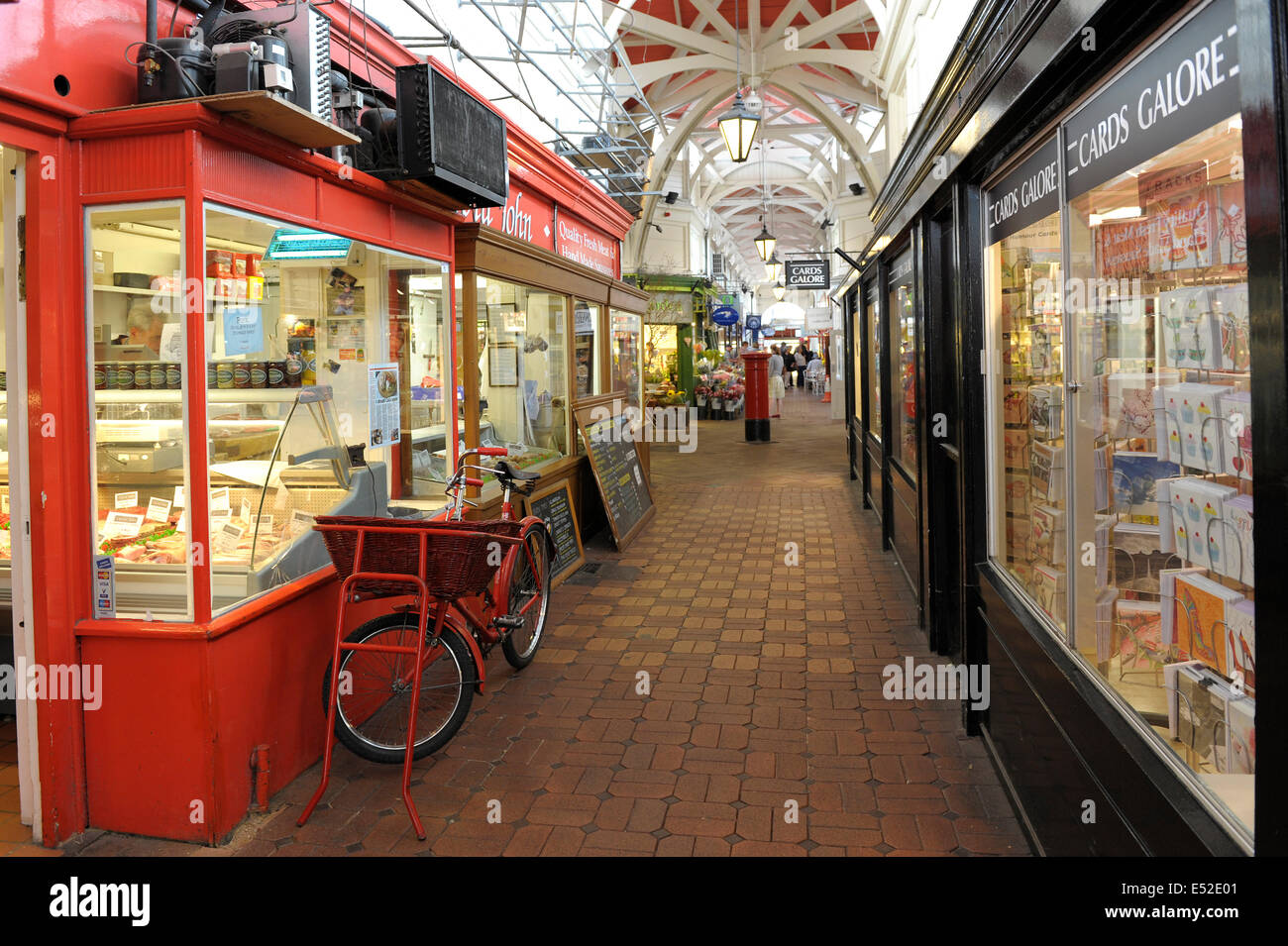 The Covered Market, Oxford, England Stock Photo - Alamy