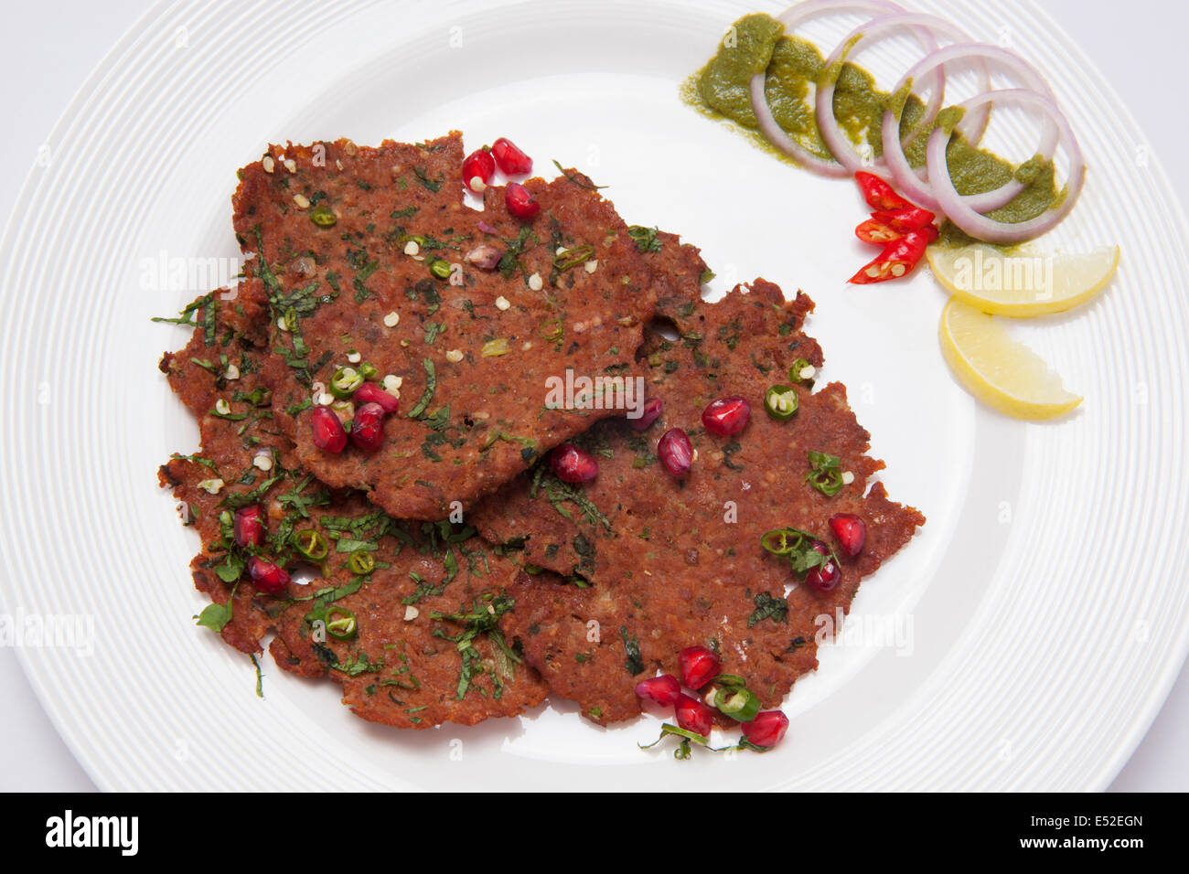 Chapli kebab hi-res stock photography and images - Alamy