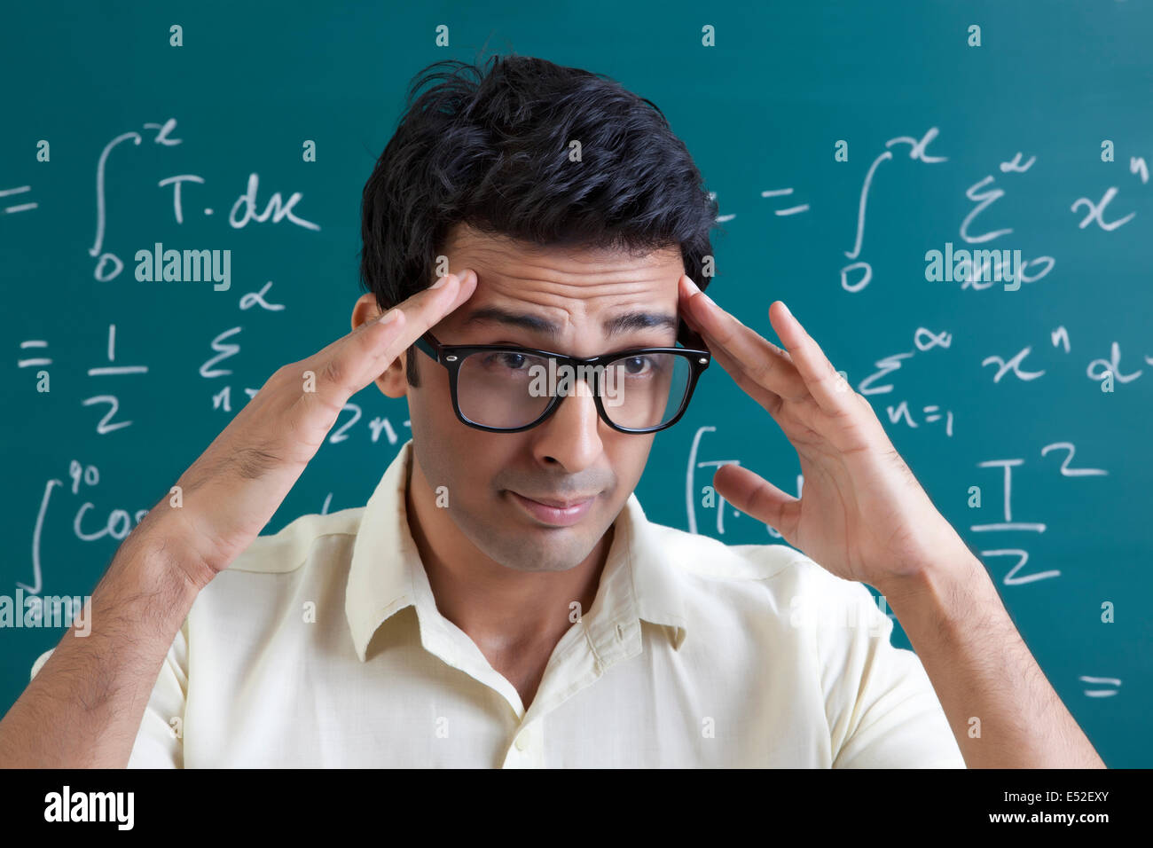 College student thinking hard Stock Photo - Alamy College student thinking hard Stock Photo - Alamy