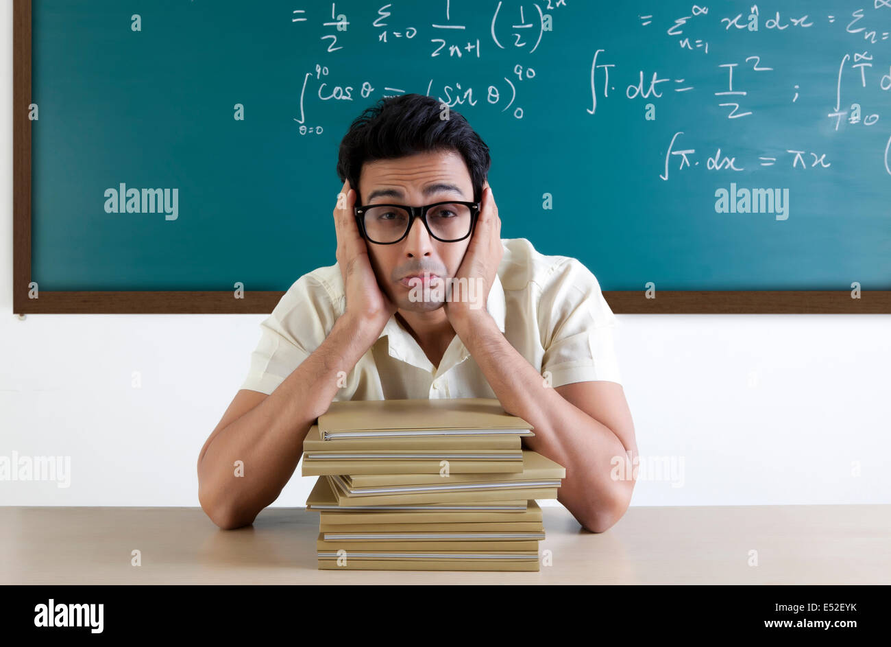 Upset College Student