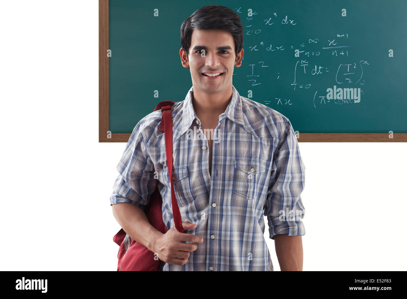 Student portrait college smile hi-res stock photography and images - Alamy